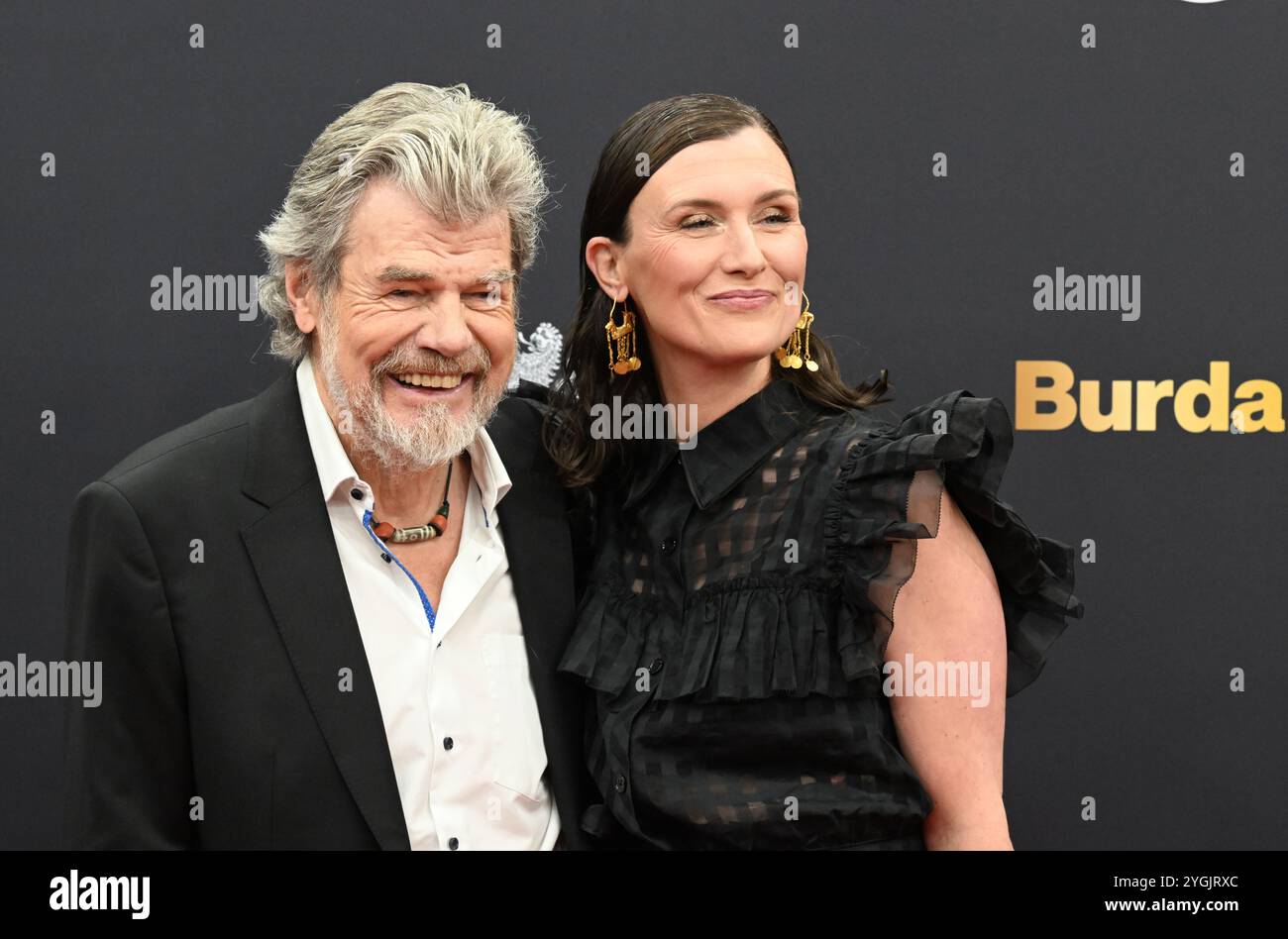 Munich, Germany. 07th Nov, 2024. Reinhold Messner and his wife Diane ...