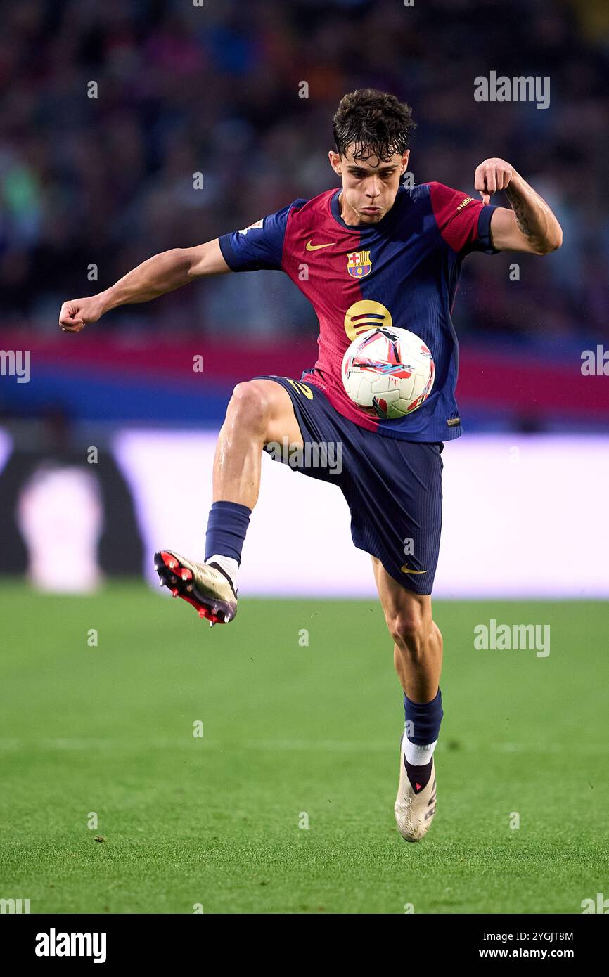 BARCELONA, SPAIN - NOVEMBER 03: Hector Fort of FC Barcelona during the ...