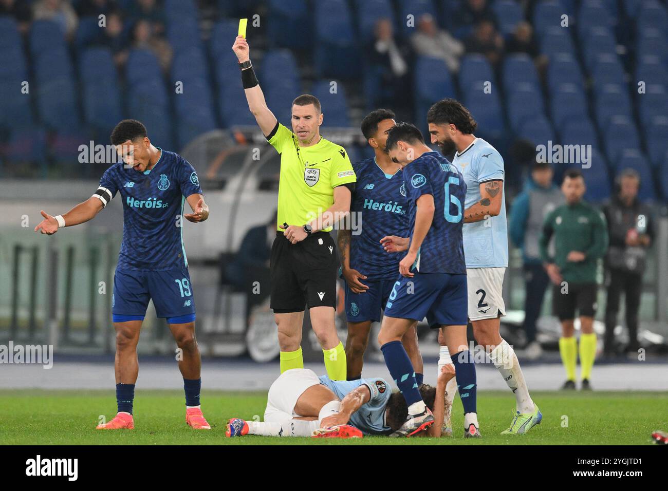Stadio Olimpico, Rome, Italy. 7th Nov, 2024. UEFA Europa League ...