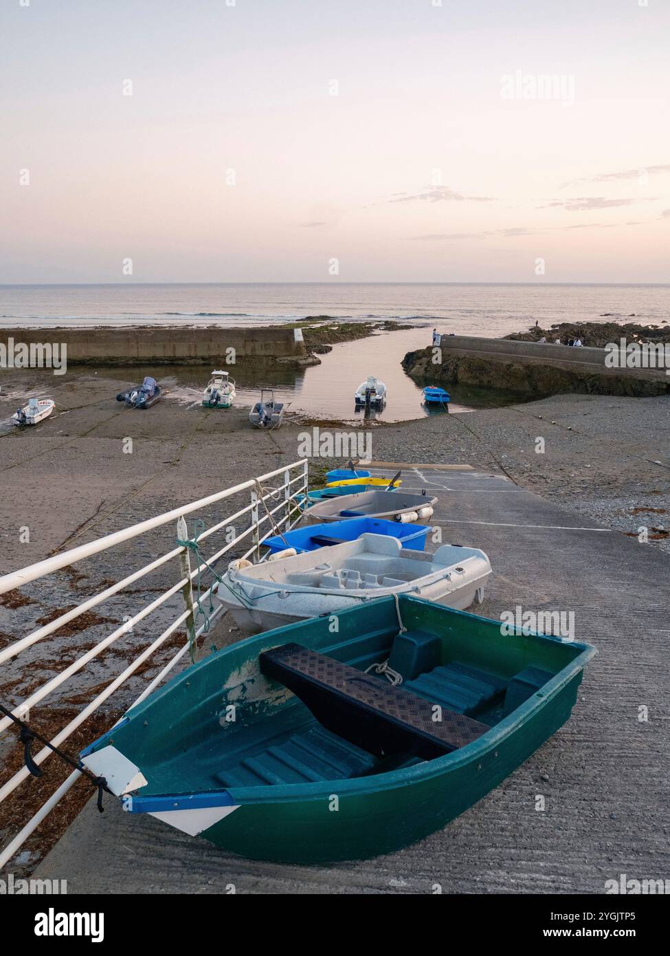 Small port of Brittany Stock Photo - Alamy