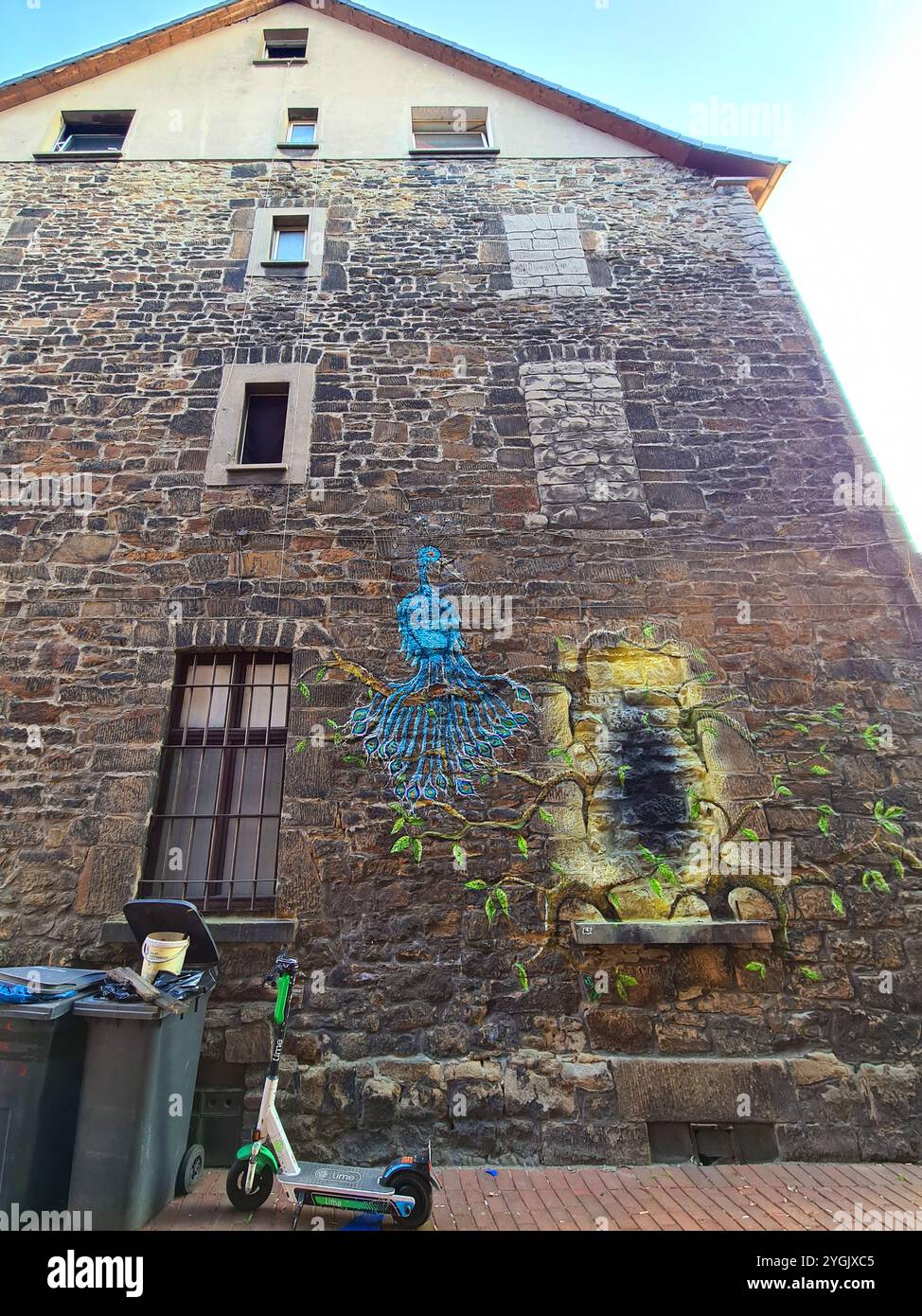German painted buildings hi-res stock photography and images - Alamy