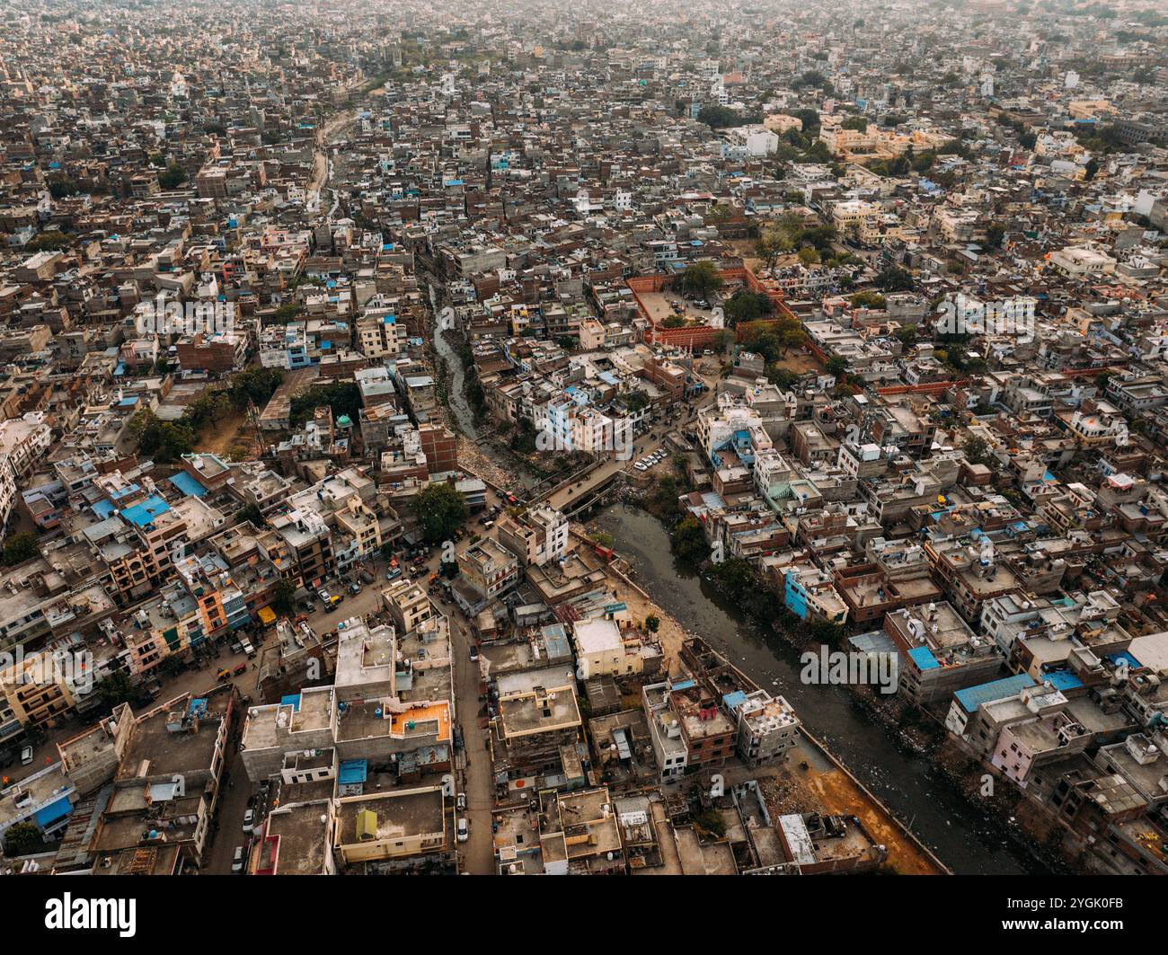India jaipur aerial hi-res stock photography and images - Alamy