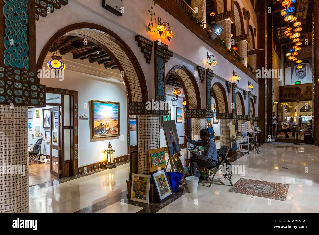 Souq Waqif Art Center, art sale, Souq Waqif, Old Town, Doha, Qatar ...