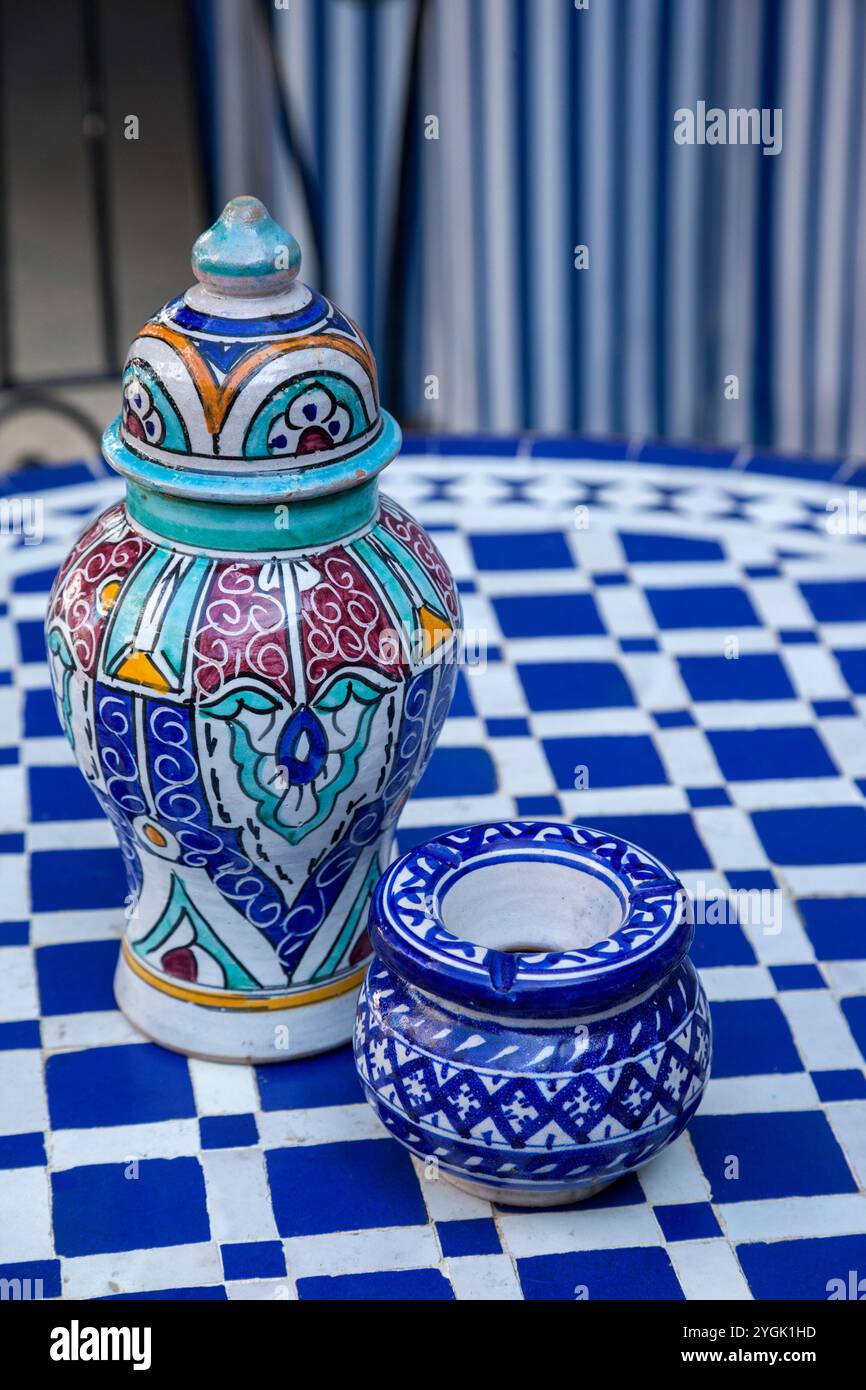 Marrakech, Alzama Synagogue, Slat Al Azama, Mellah, ceramics, Judaism ...