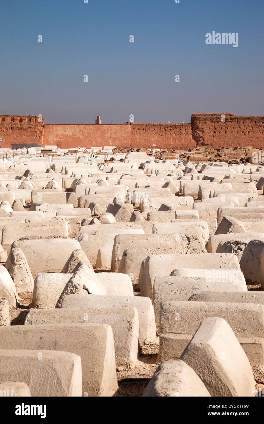 Marrakech, Mellah, Cemetery, Jewish Quarter, Jewish Cemetery Miaara ...