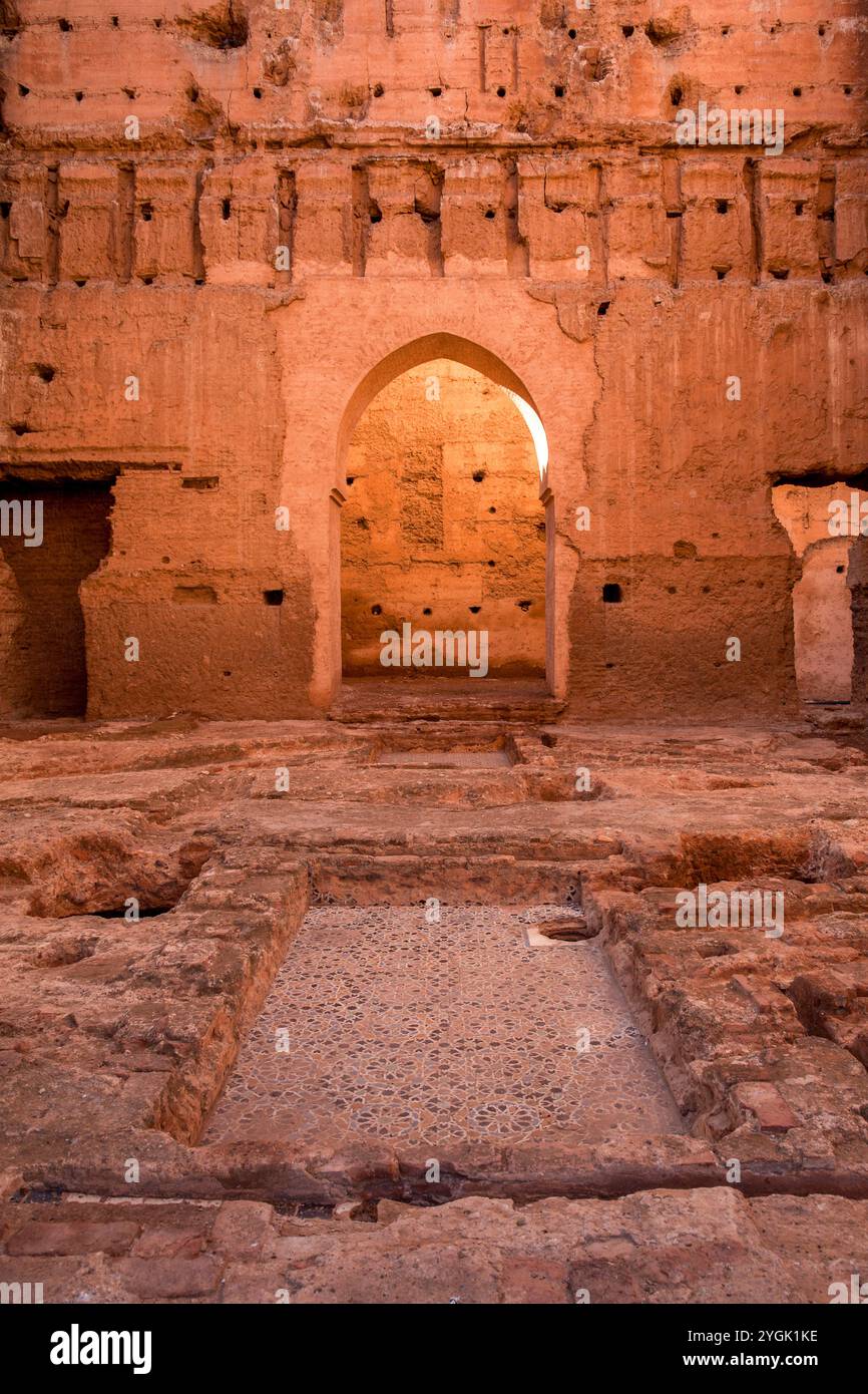 Marrakech, El Badi Palace, The Incomparable Palace, 16th century ...