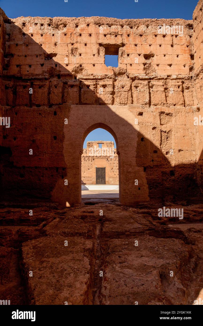 Marrakech, El Badi Palace, The Incomparable Palace, 16th century ...