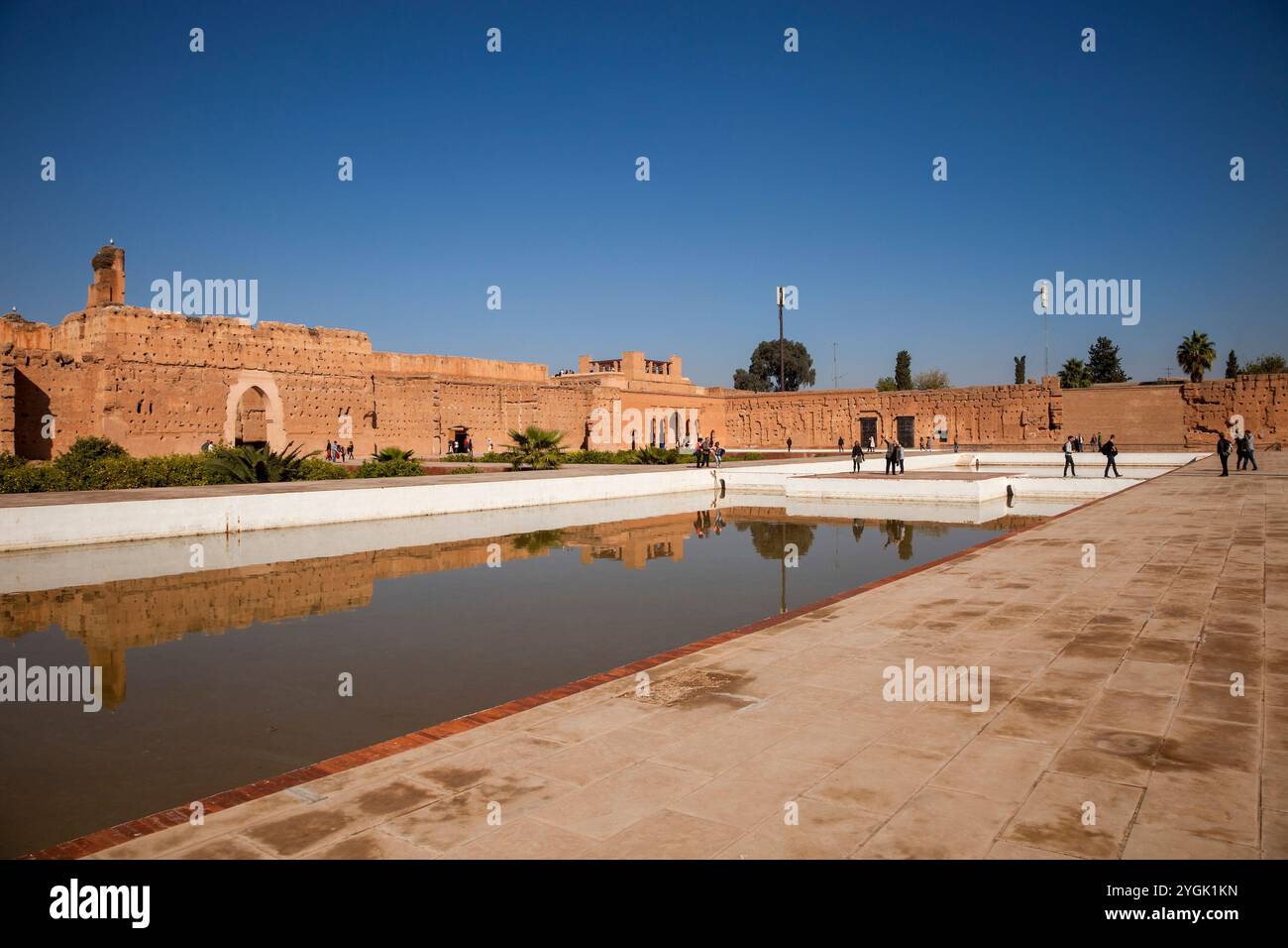 Marrakech, El Badi Palace, The Incomparable Palace, 16th century ...
