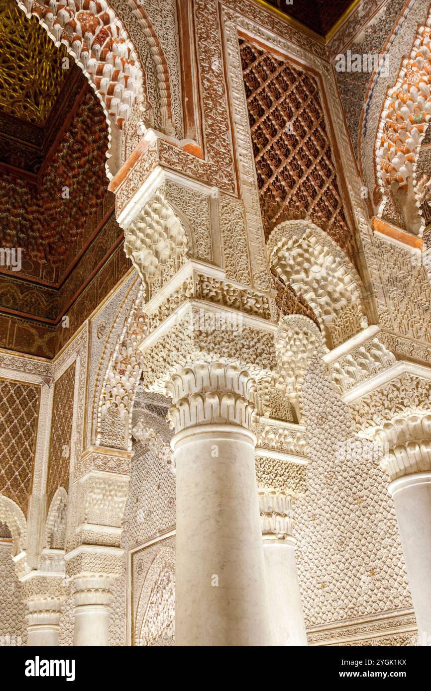 Marrakech, Saadian tombs, tomb, Saadite tombs, architecture, sight ...