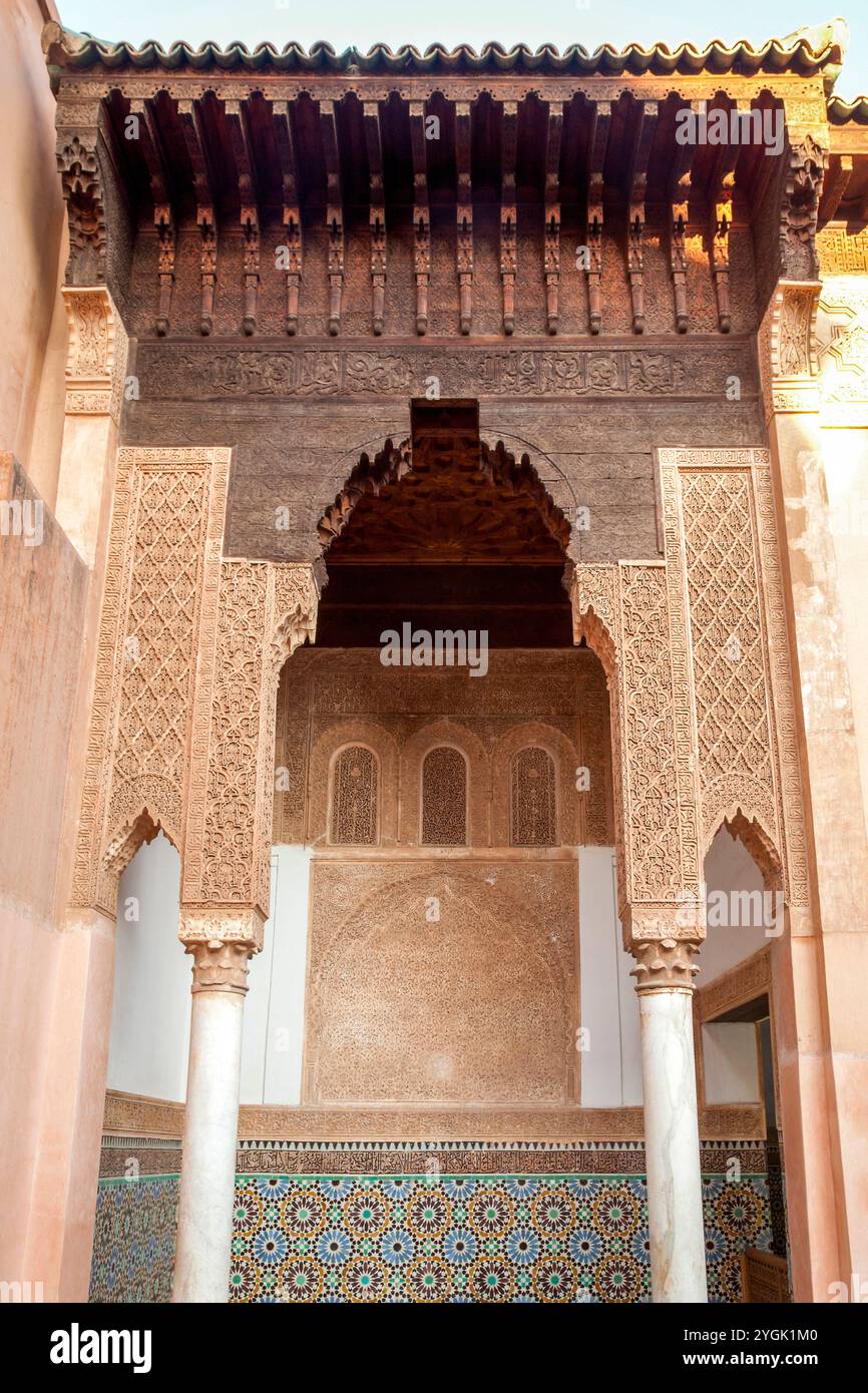 Marrakech, Saadian tombs, tomb, Saadite tombs, architecture, sight ...