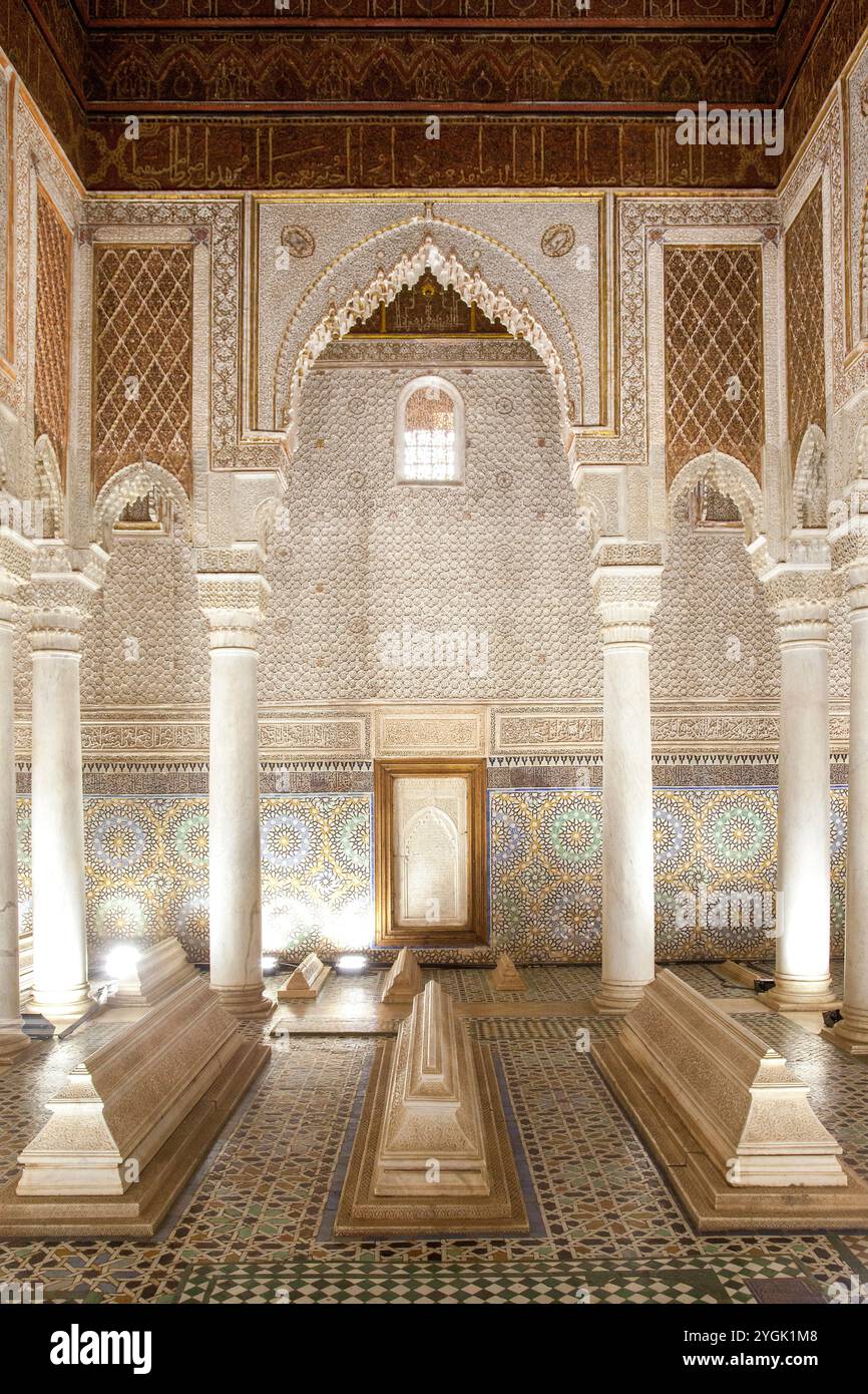 Marrakech, Saadian tombs, tomb, Saadite tombs, architecture, sight ...