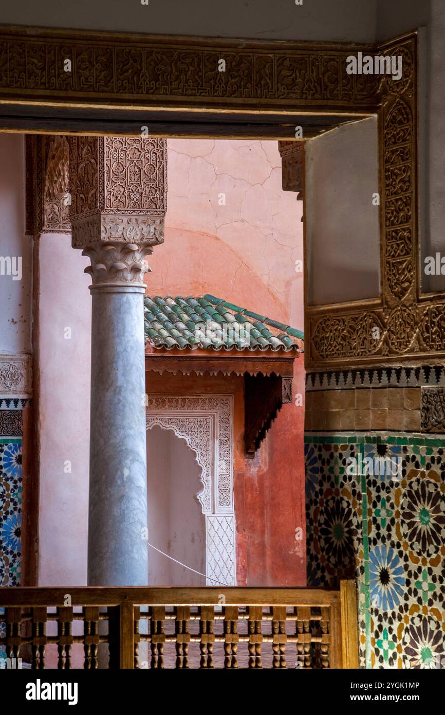 Marrakech, Saadian tombs, tomb, Saadite tombs, architecture, sight ...