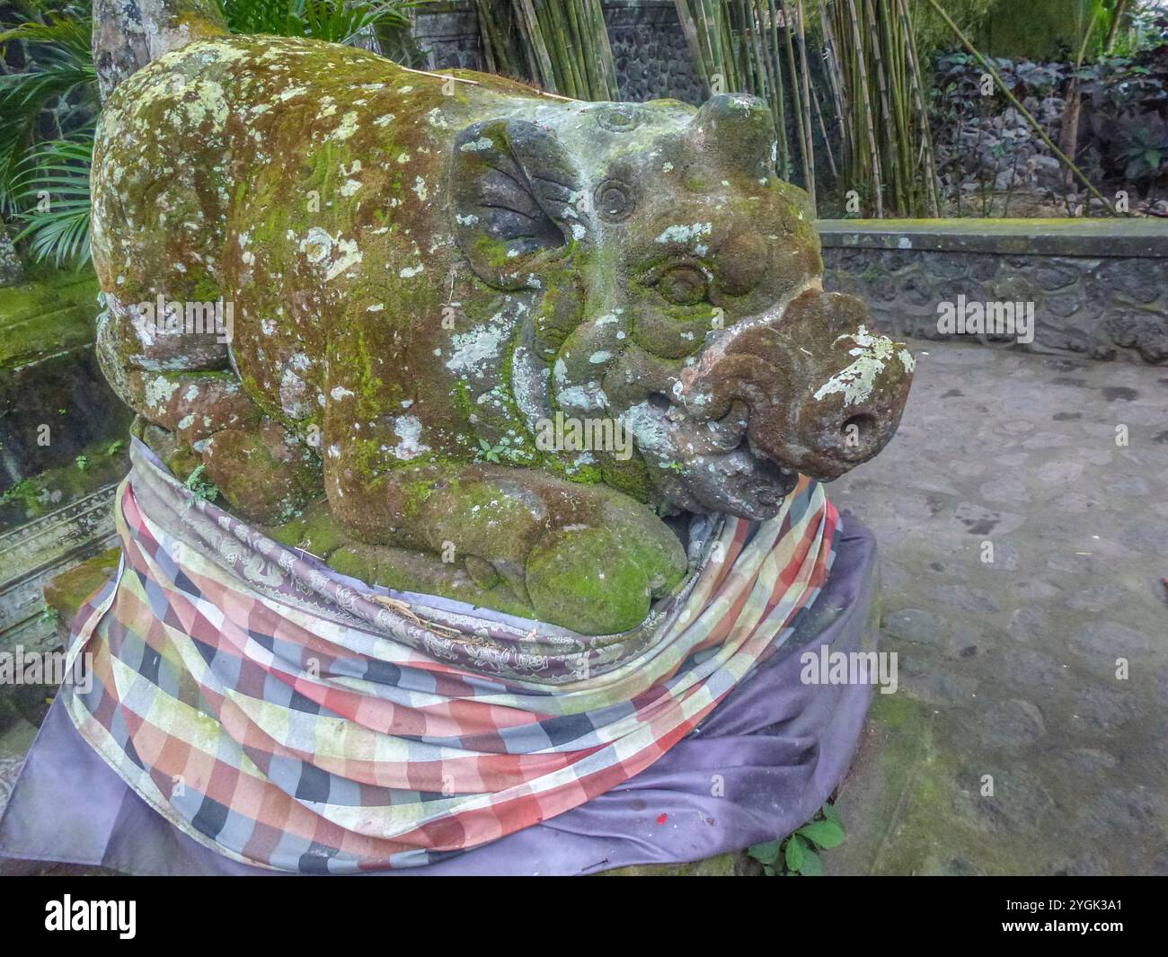 A traditional village preserved in typical Asian style. Historic ...