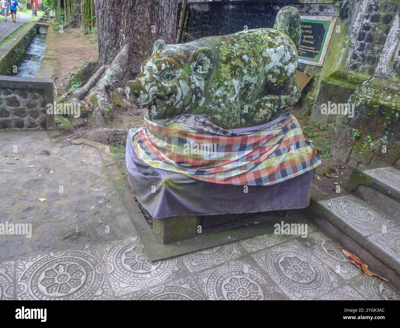 A traditional village preserved in typical Asian style. Historic ...