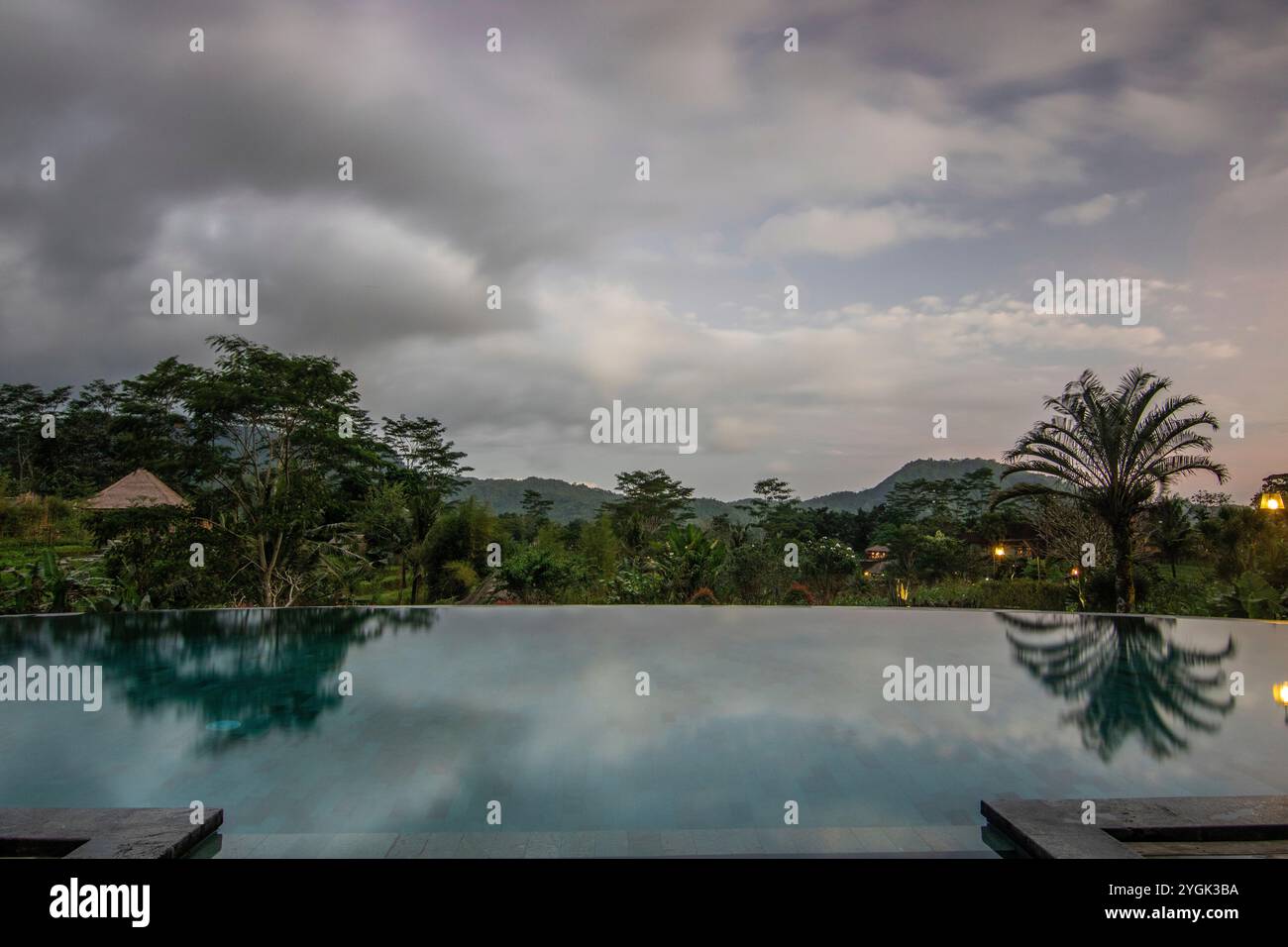 The green side of Bali, green rice terraces in the original Bali. Hotel ...