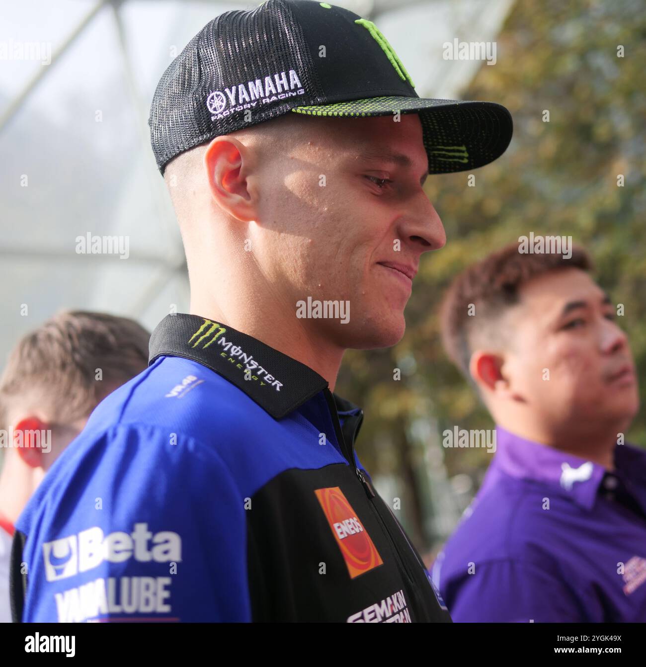 Fabio Quartararo Yamaha MotoGP rider guest at Eicma, 81st edition of ...