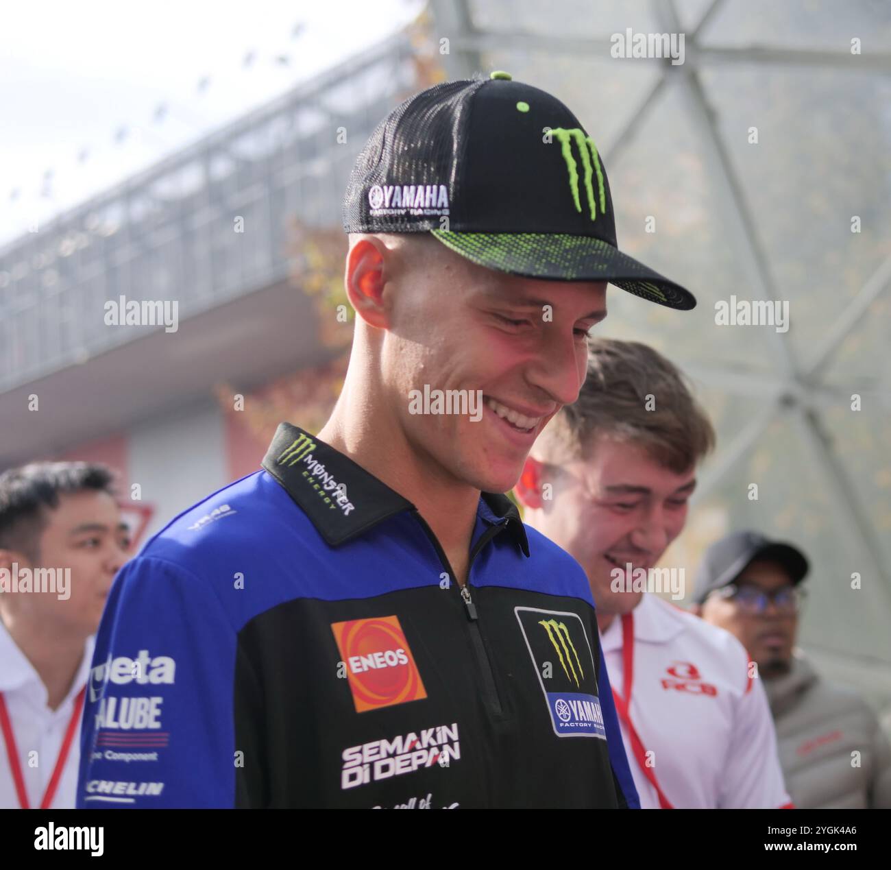 Yamaha MotoGP rider Fabio Quartararo guest at Eicma, 81st edition of ...