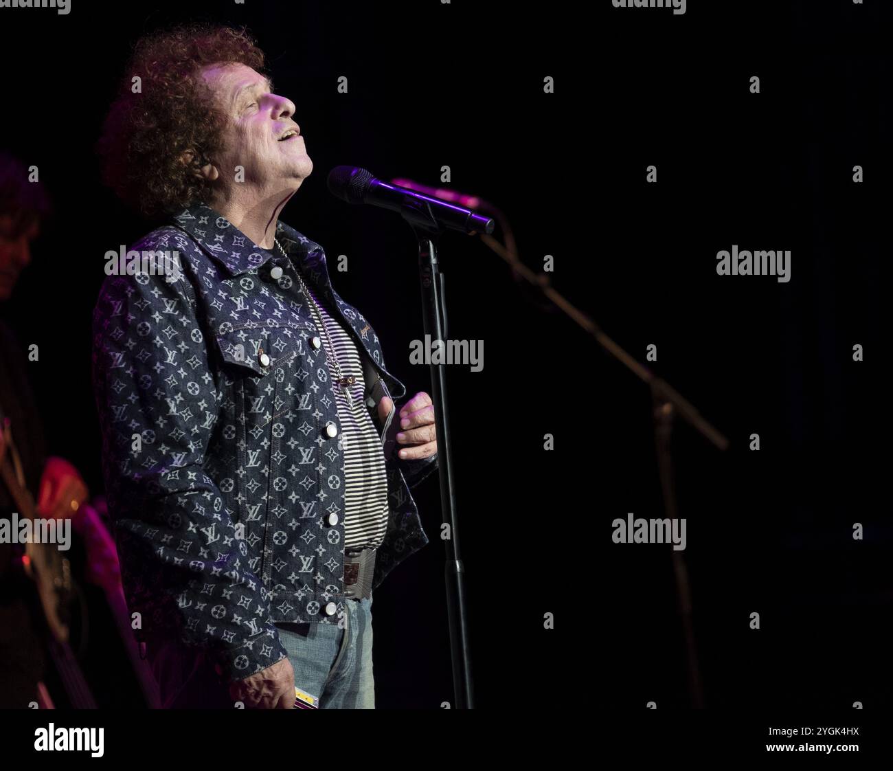 Leo Sayer performing at the Bournemouth Pavilion Theatre in Bournemouth ...