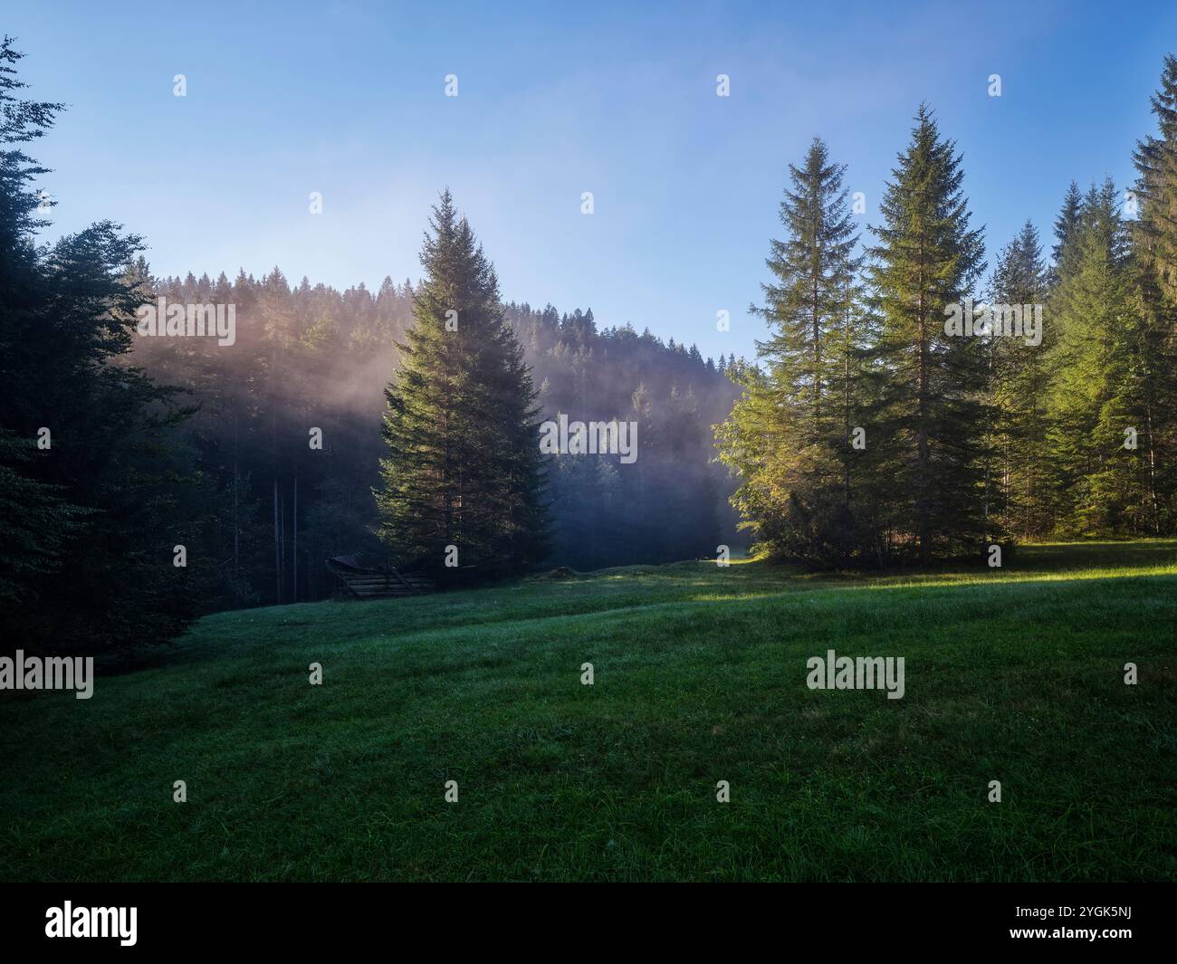Late summer at Lake Geroldsee Stock Photo - Alamy