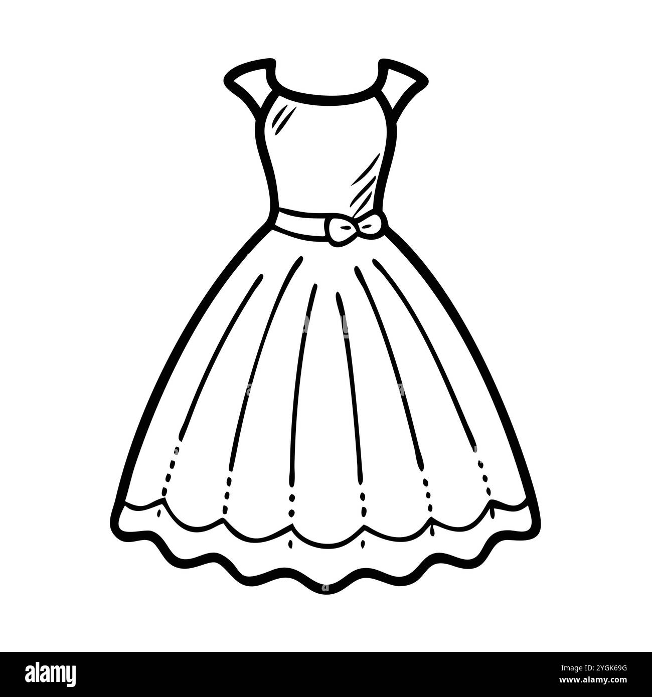 Simple gown Cut Out Stock Images & Pictures - Alamy