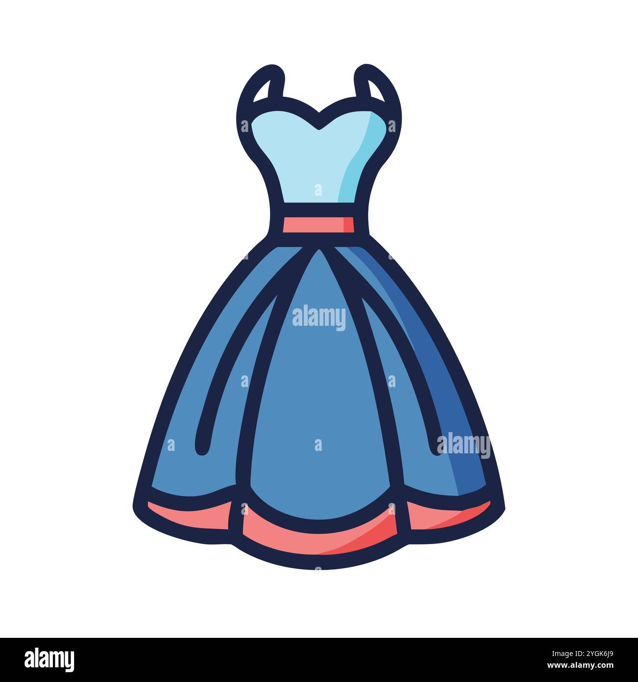Ball gown icon hi-res stock photography and images - Alamy
