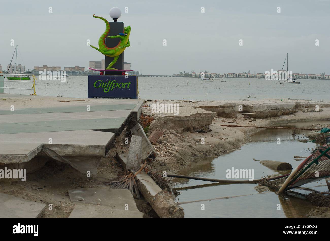 Editorial Use Only Wide view November 7, 2024. Gulfport, FL, USA. Green ...