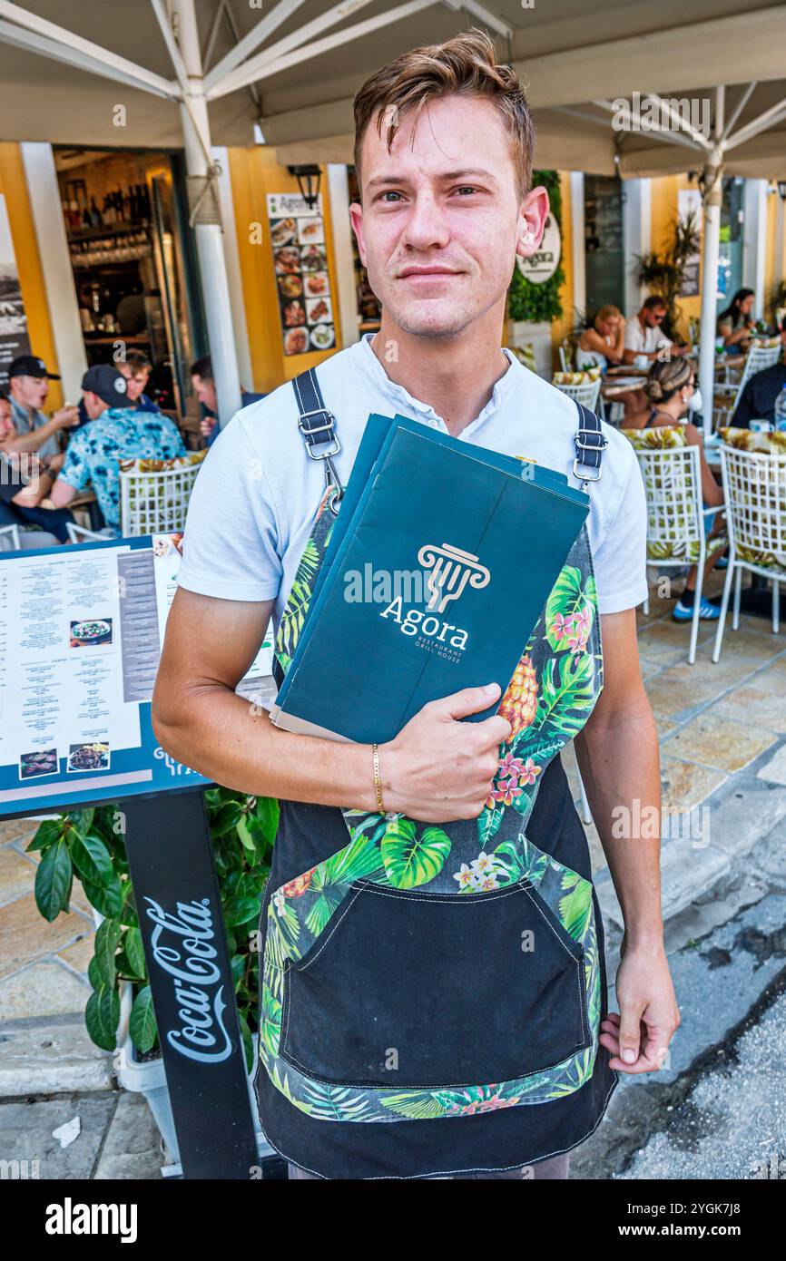 Agora restaurant café hi-res stock photography and images - Alamy