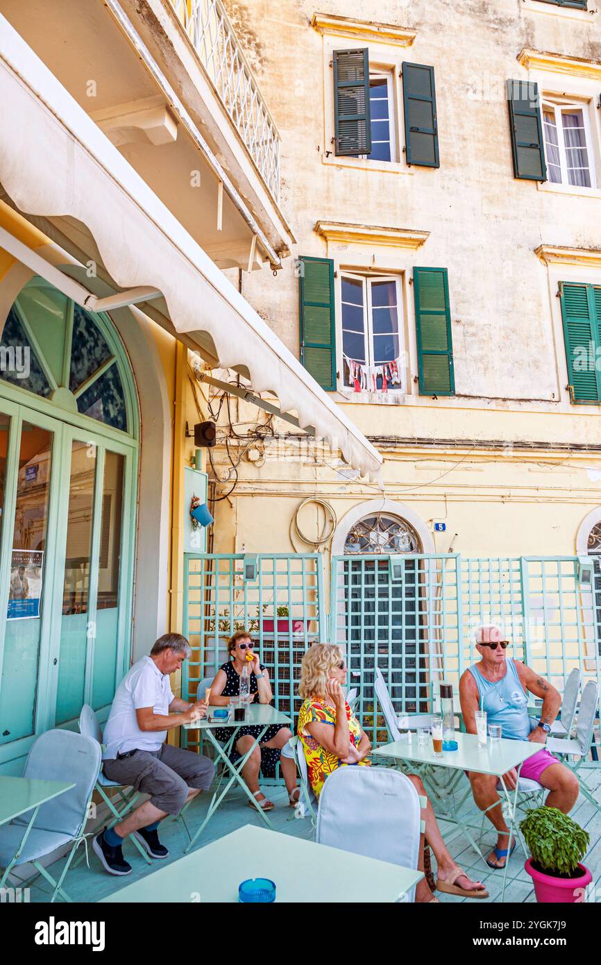 Old town kerkyra palaio poli hi-res stock photography and images - Alamy