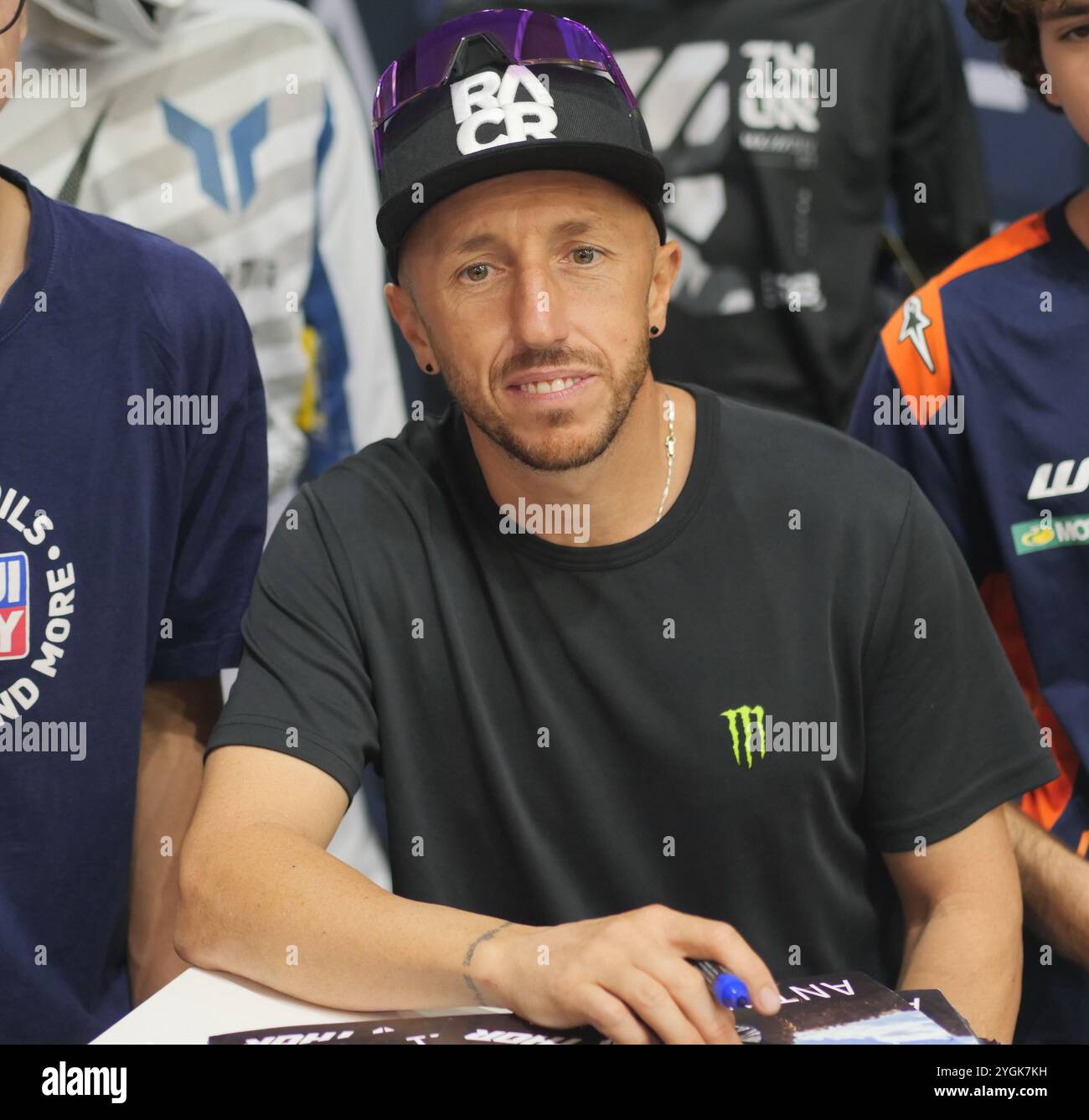 Antonio Cairoli, aka Tony, meets fans and signs autographs at Eicma ...