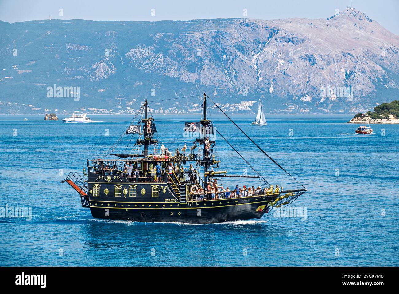 Corfu Greece,Old Town Kerkyra Palaio Poli,Mediterranean Ionian Sea Strait of Corfu,Arseniou ...