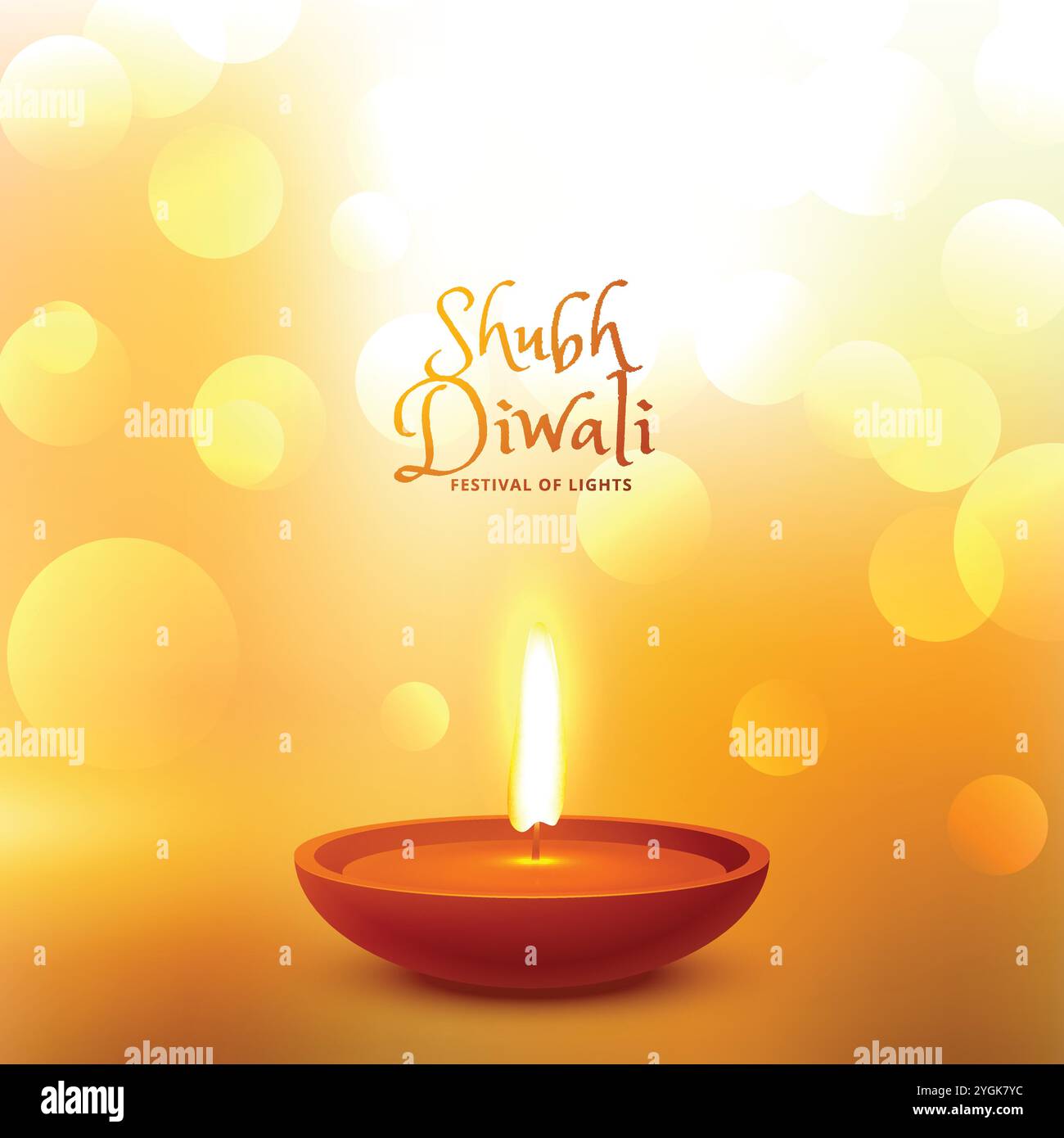 Beautiful bokeh lamp Stock Vector Images - Alamy