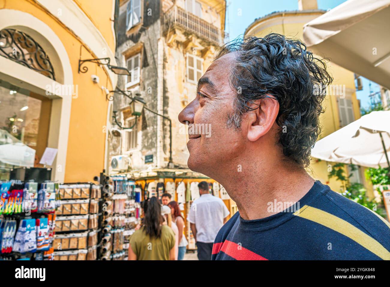 Old town kerkyra palaio poli hi-res stock photography and images - Alamy