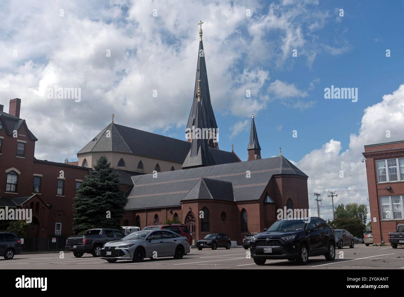 Portland Maine Usa Stock Photo Alamy
