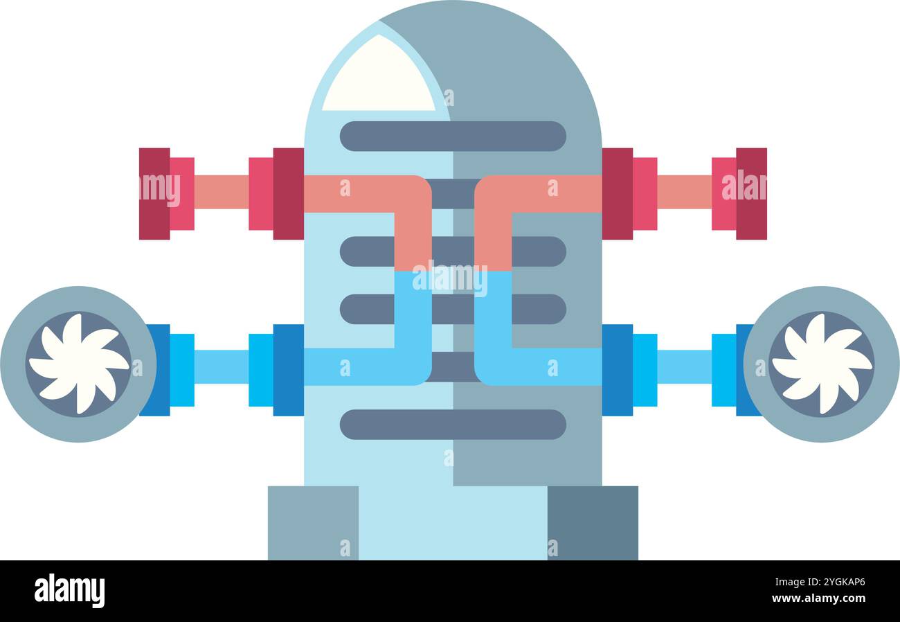 Geothermal electricity production Cut Out Stock Images & Pictures - Alamy