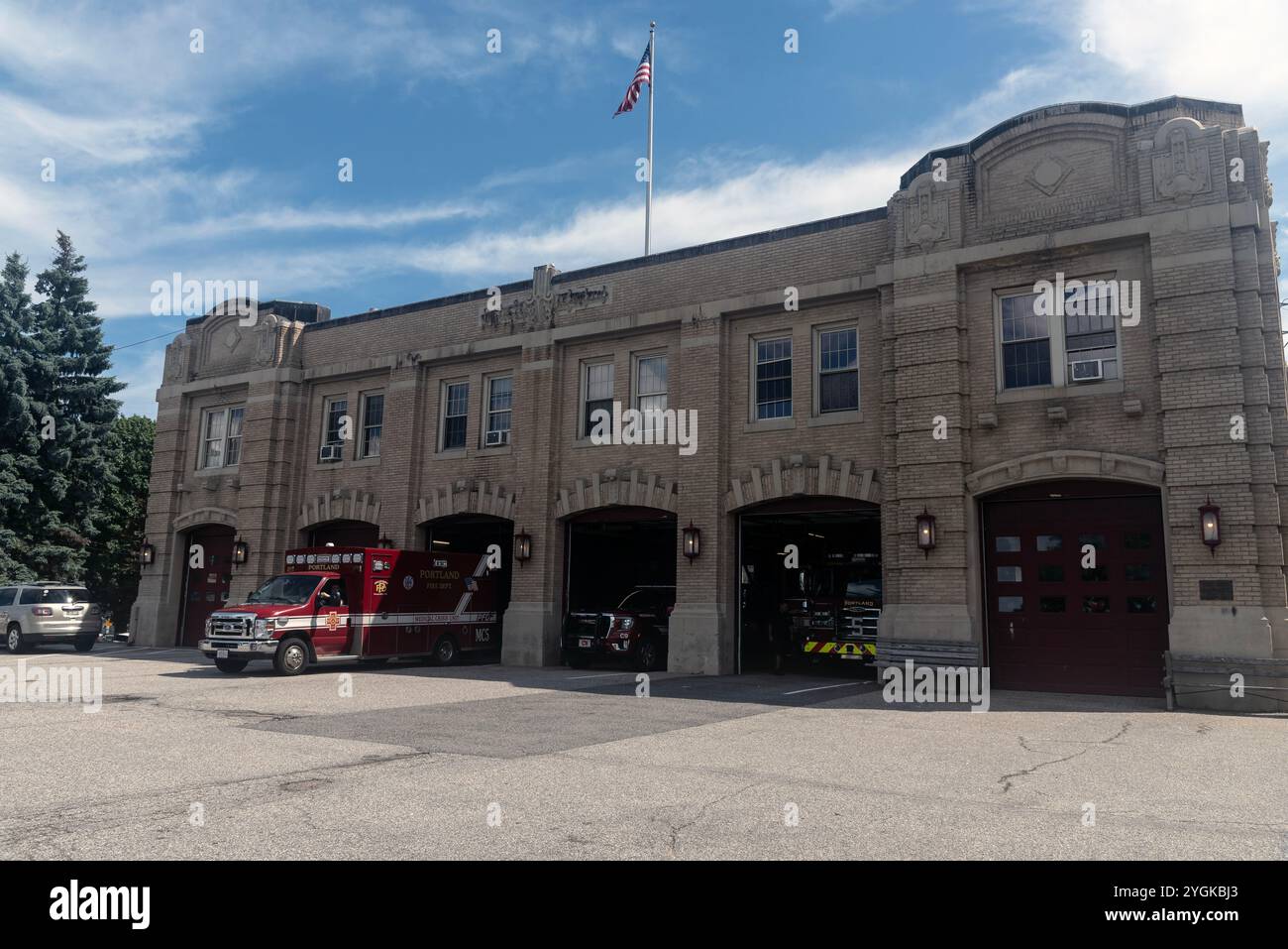 Maine fire engine hi-res stock photography and images - Alamy