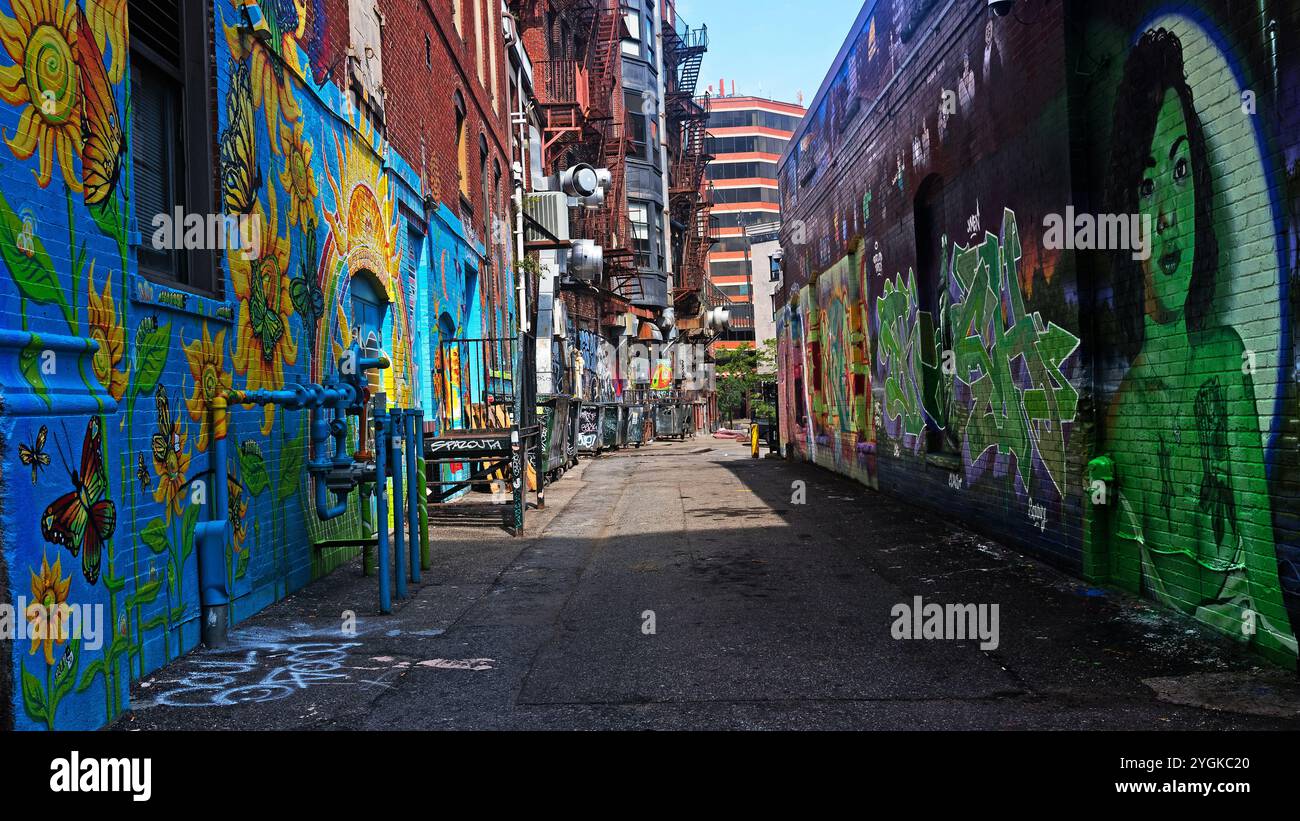 Mural Arts. Portland, Maine, USA Stock Photo - Alamy