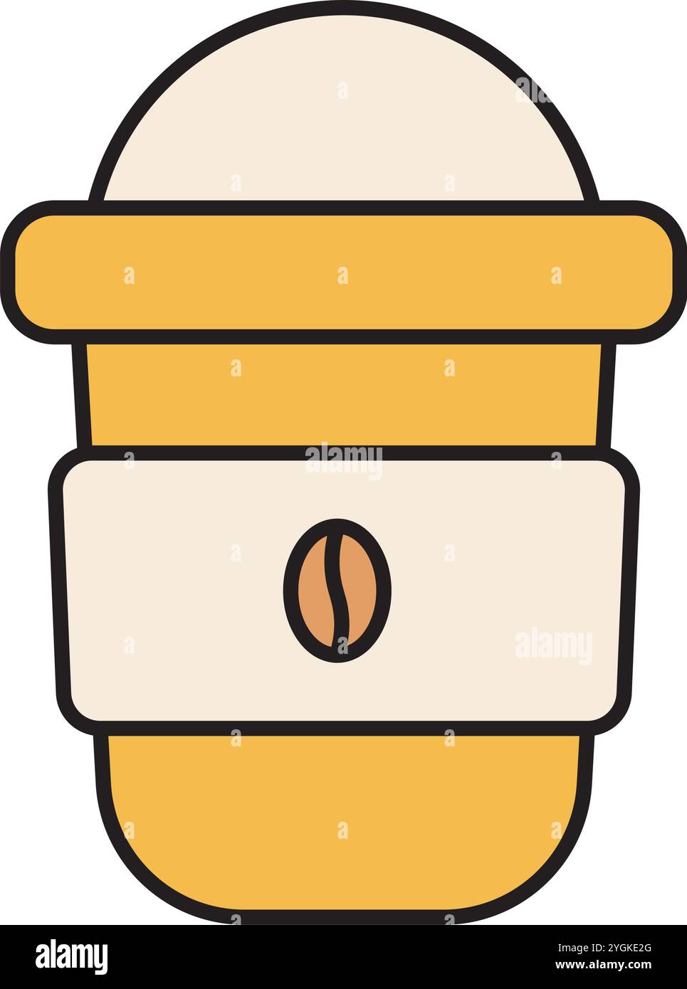 disposable coffee cup Stock Vector Image & Art - Alamy
