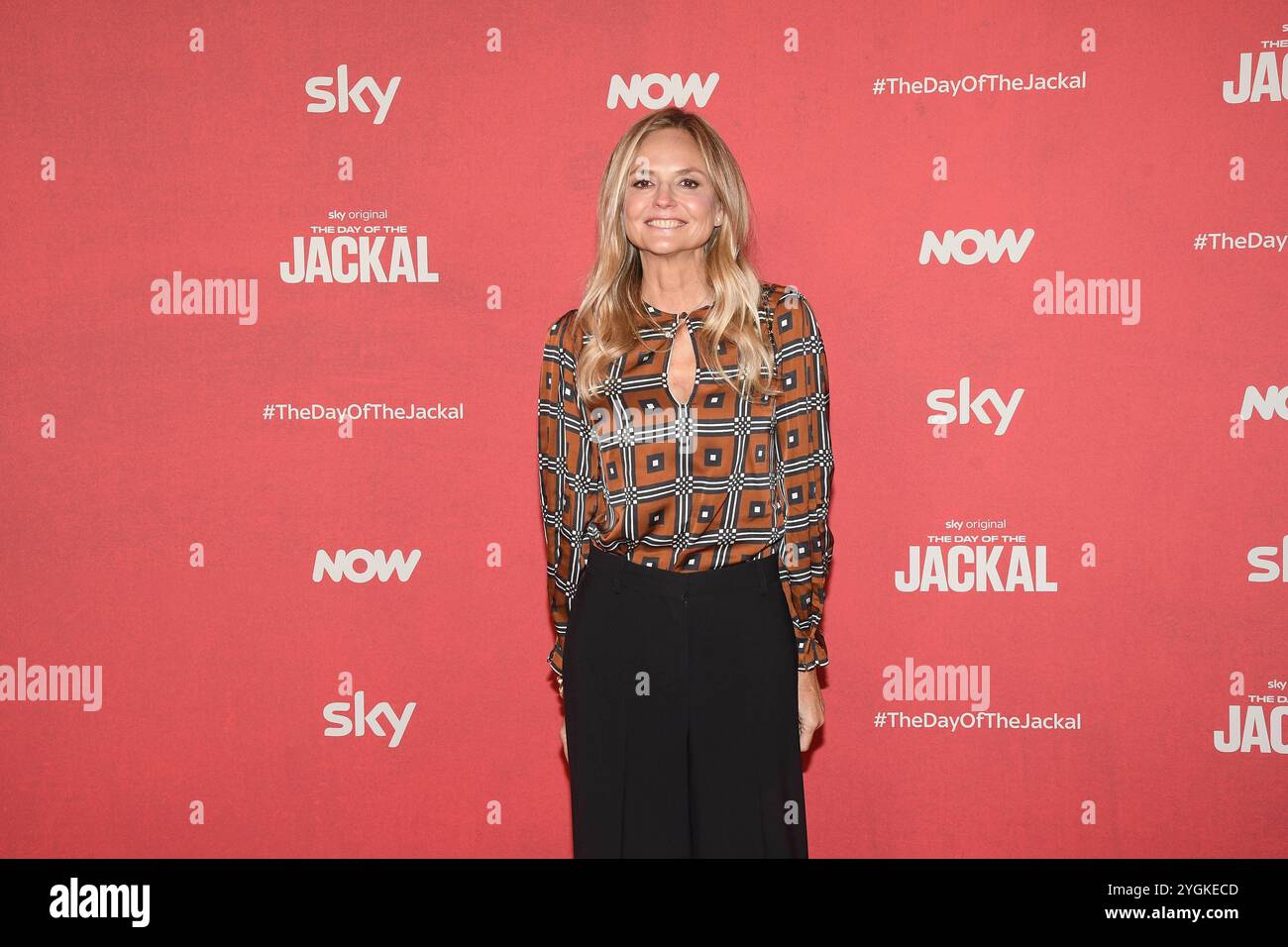 Rome, Villa Wolkonsky Premiere of the TV series "The Day of the Jackal", In the photo: Sarah ...