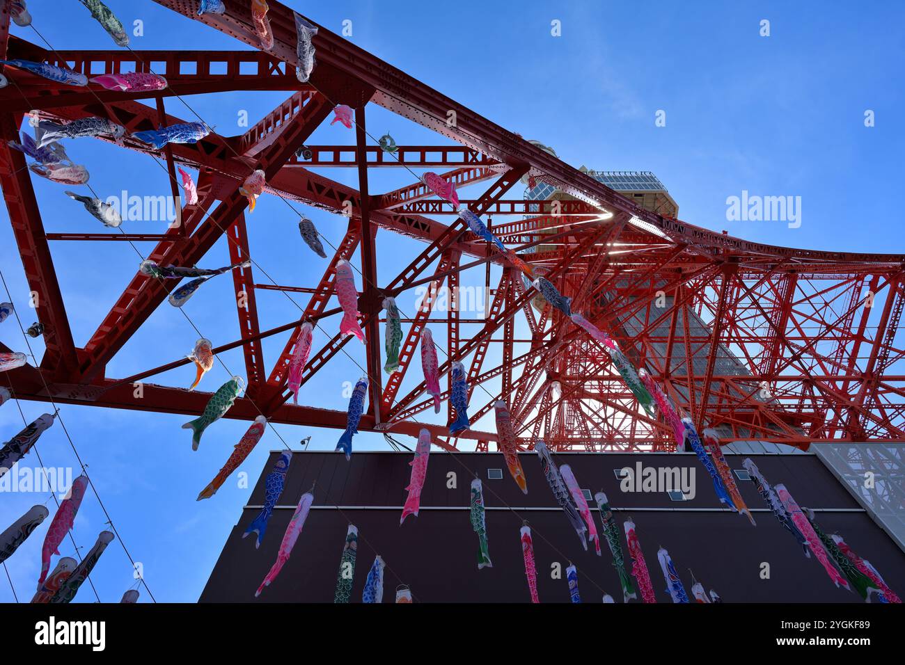 Tokyo Tower - Scenic details of iconic Tokyo, JP Stock Photo - Alamy