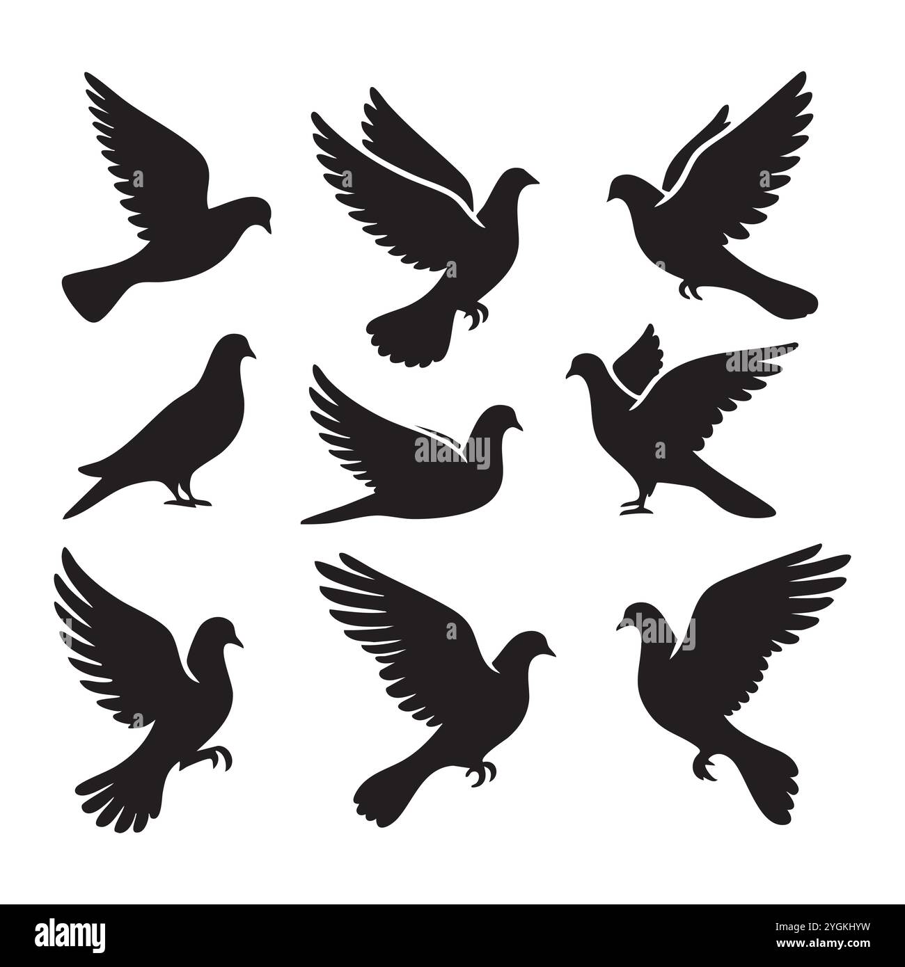 Engraved seal silhouette Black and White Stock Photos & Images - Alamy