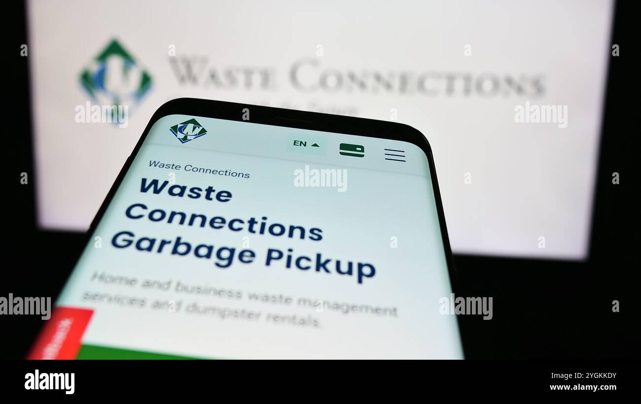Waste connections logo hi-res stock photography and images - Alamy