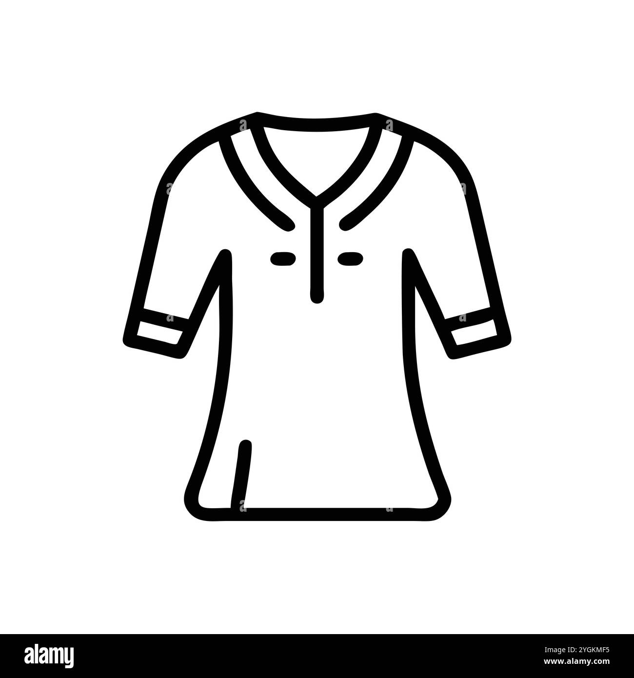 simple vector illustration of a tunic , in a simple and clean style ...