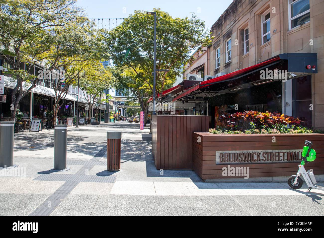 Brisbane, Queensland. 7th October 2024. Brunswick Street Mall ...