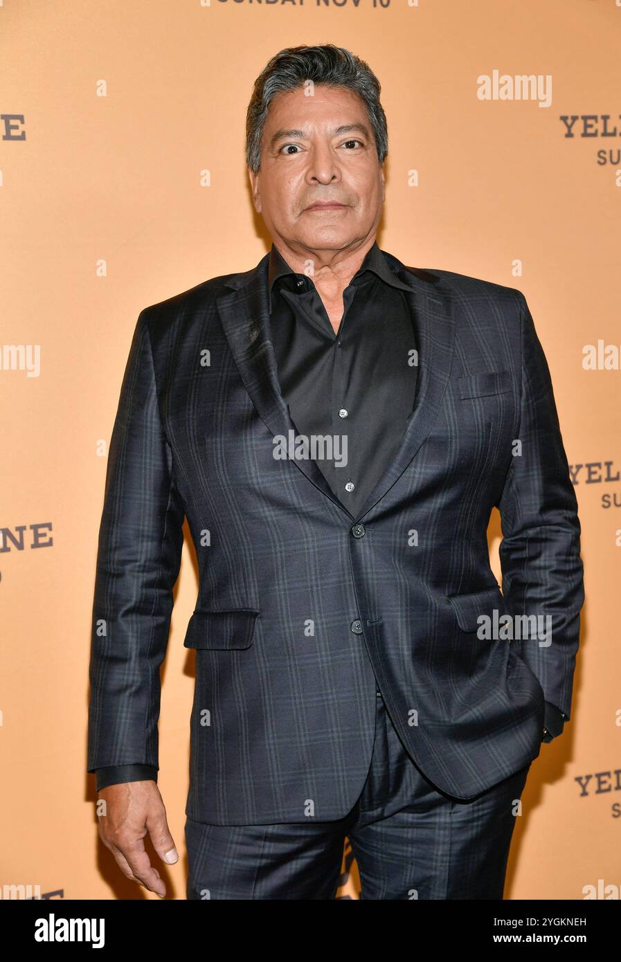 Gil Birmingham attends the premiere of Paramount's "Yellowstone" season ...