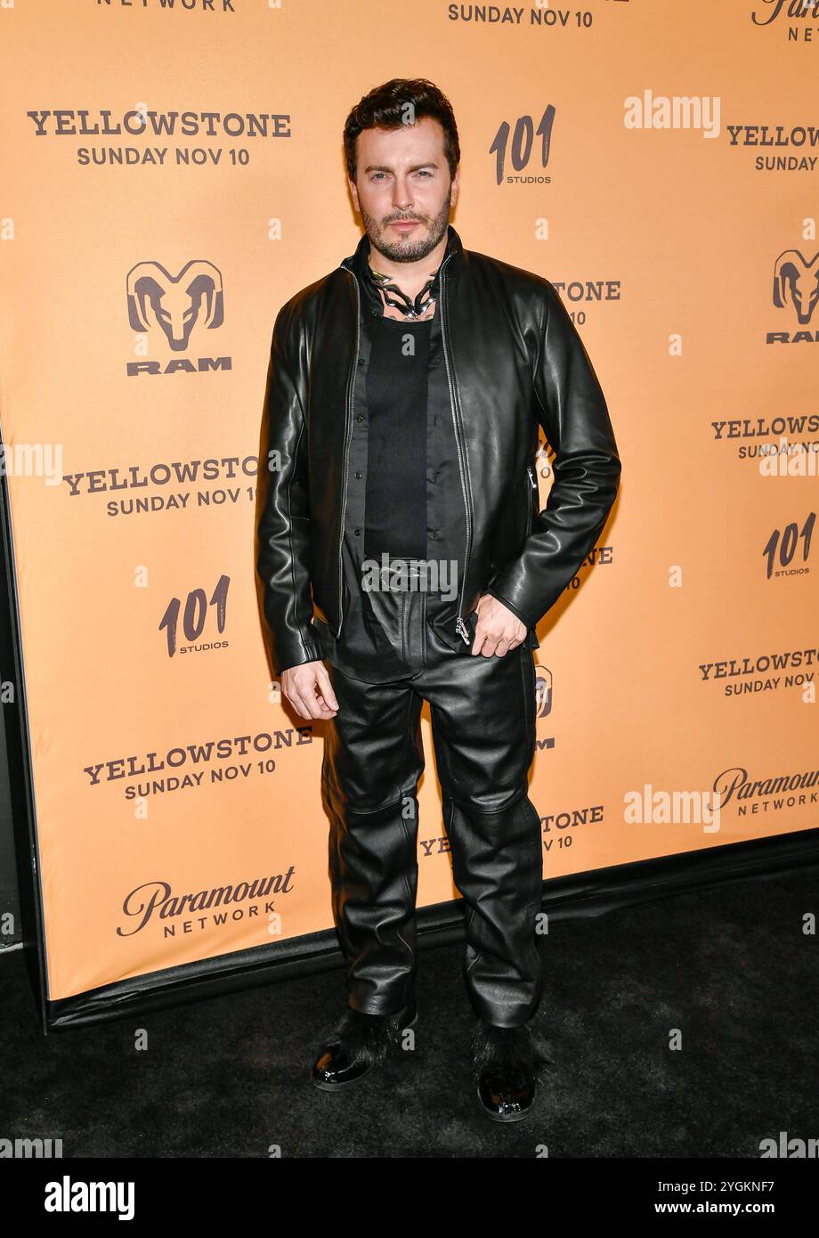 Cameron Moir attends the premiere of Paramount's "Yellowstone" season ...
