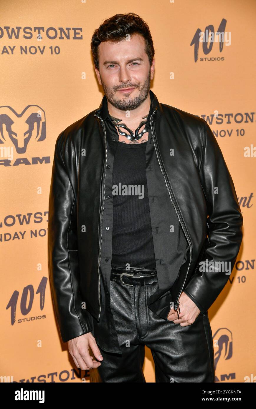 Cameron Moir attends the premiere of Paramount's "Yellowstone" season ...