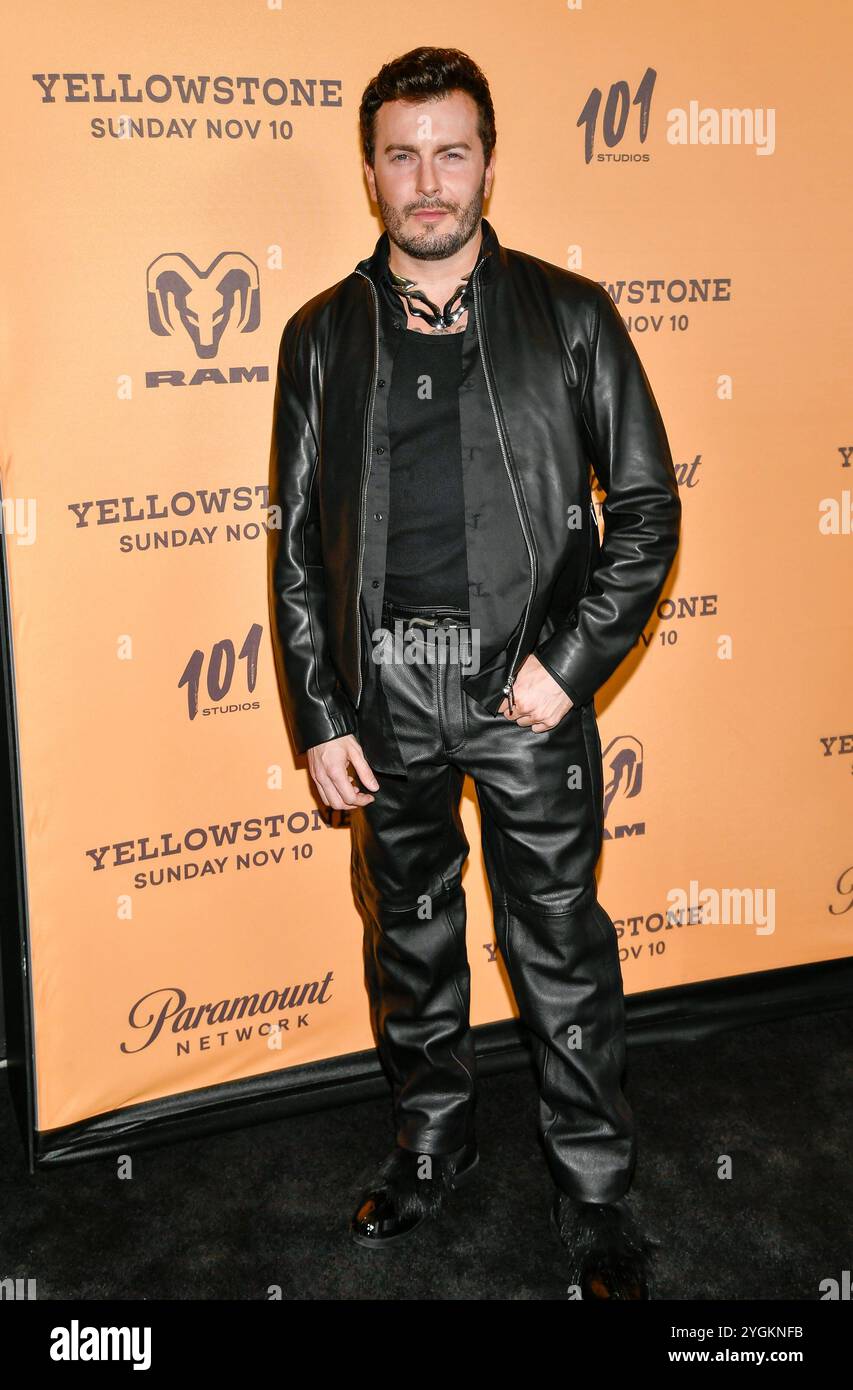 Cameron Moir attends the premiere of Paramount's "Yellowstone" season ...