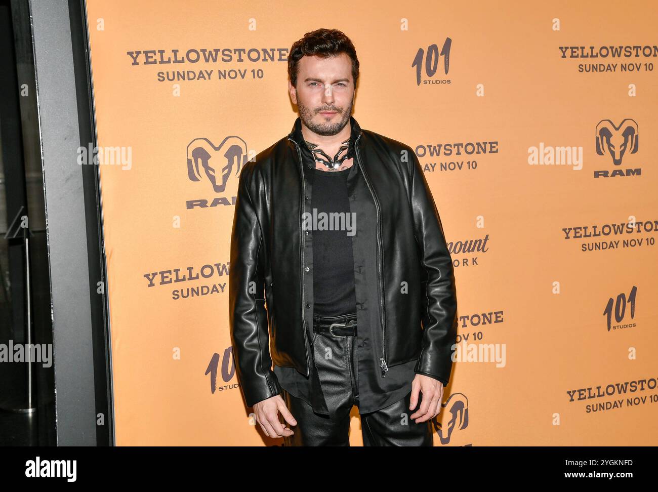 Cameron Moir attends the premiere of Paramount's "Yellowstone" season ...