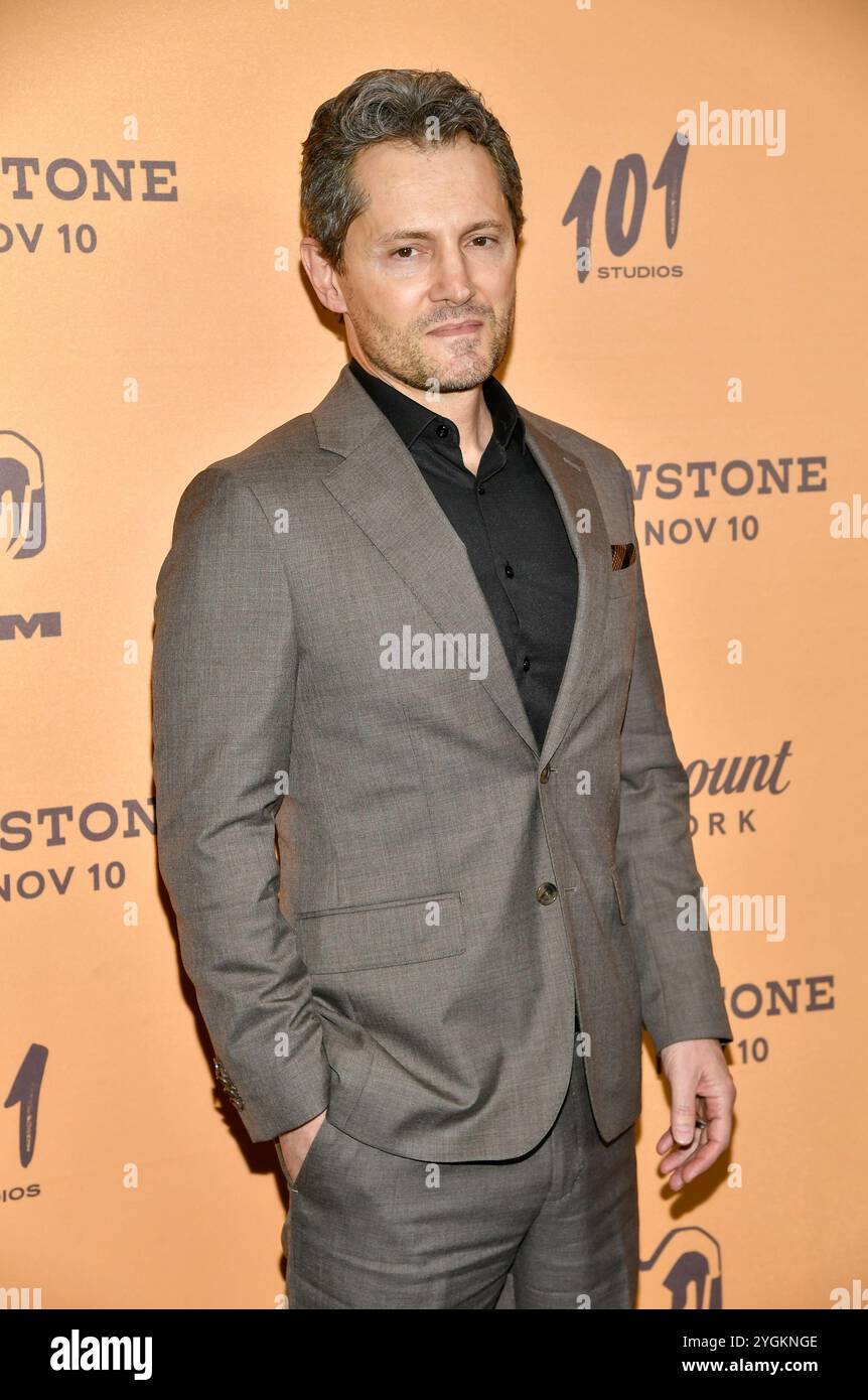 John Emmet Tracy attends the premiere of Paramount's "Yellowstone ...