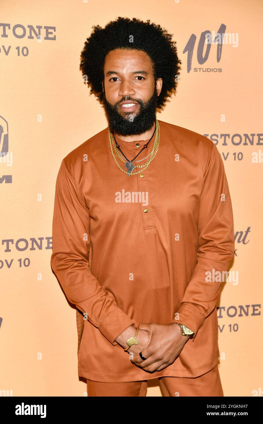 Denim Richards attends the premiere of Paramount's "Yellowstone" season ...